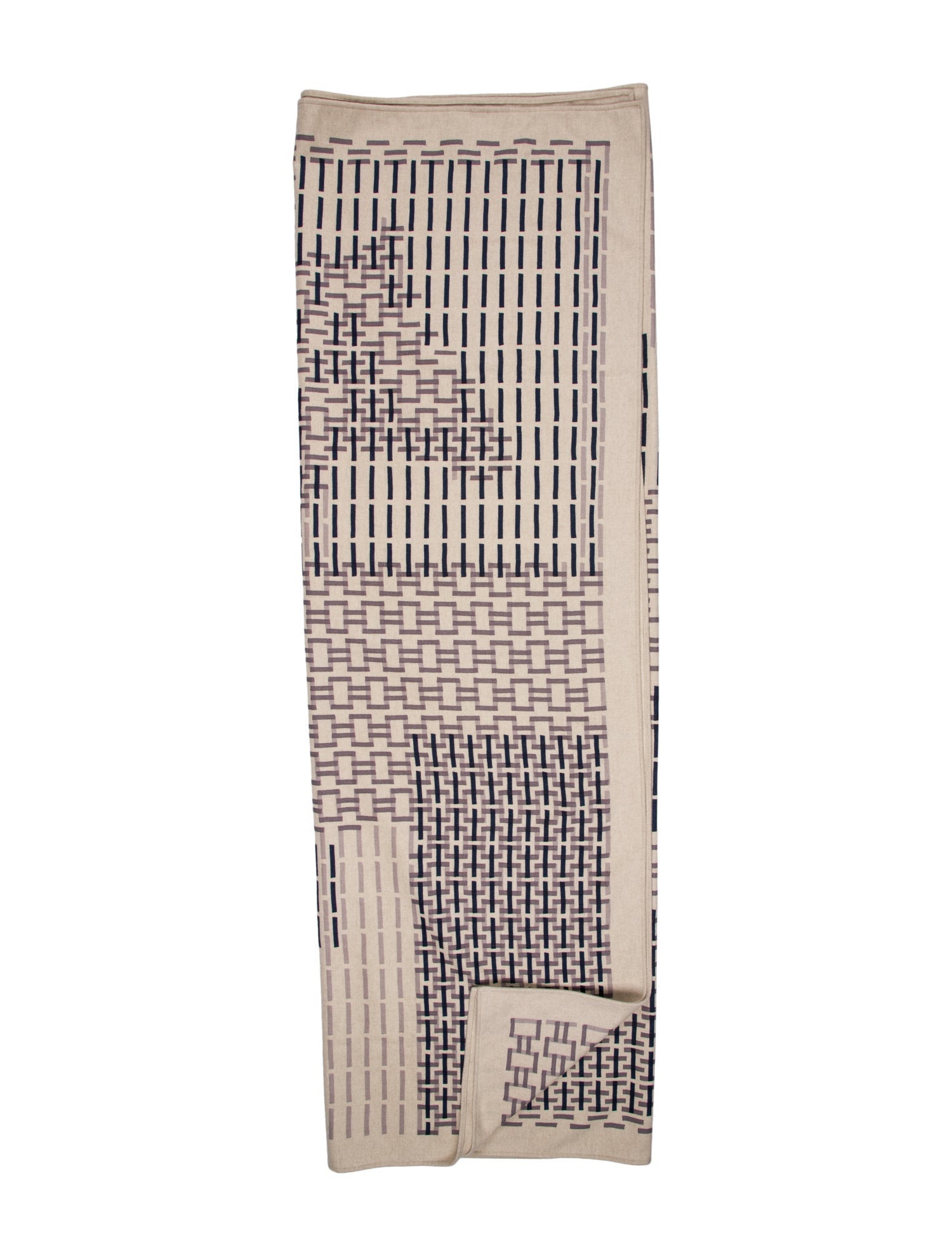 Hermès Cheval Boro Throw Blanket - Blue Throws, Pillows & Throws ...