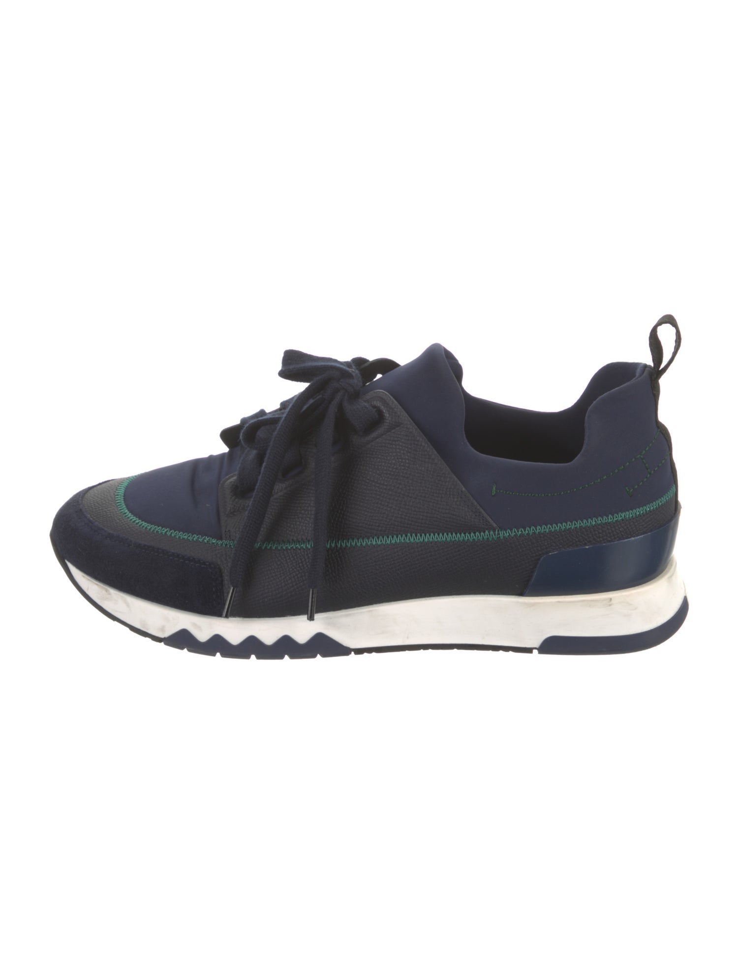 Hermès Stadium Athletic Sneakers - Black Sneakers, Shoes - HER655080 | The RealReal