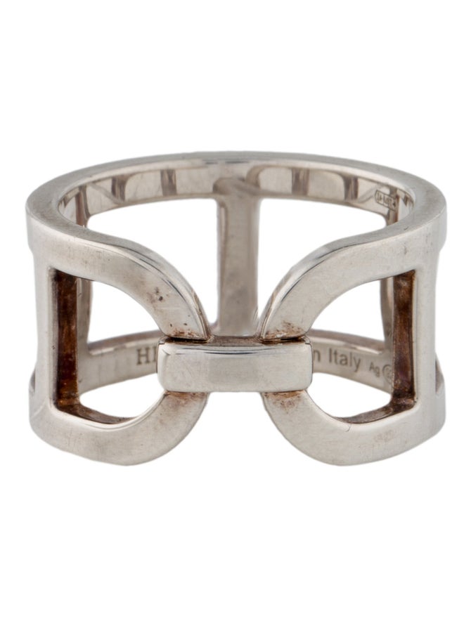 Hermès Ever Chaine D' Ancre Medium Ring - Band, Rings - HER659529 | The ...
