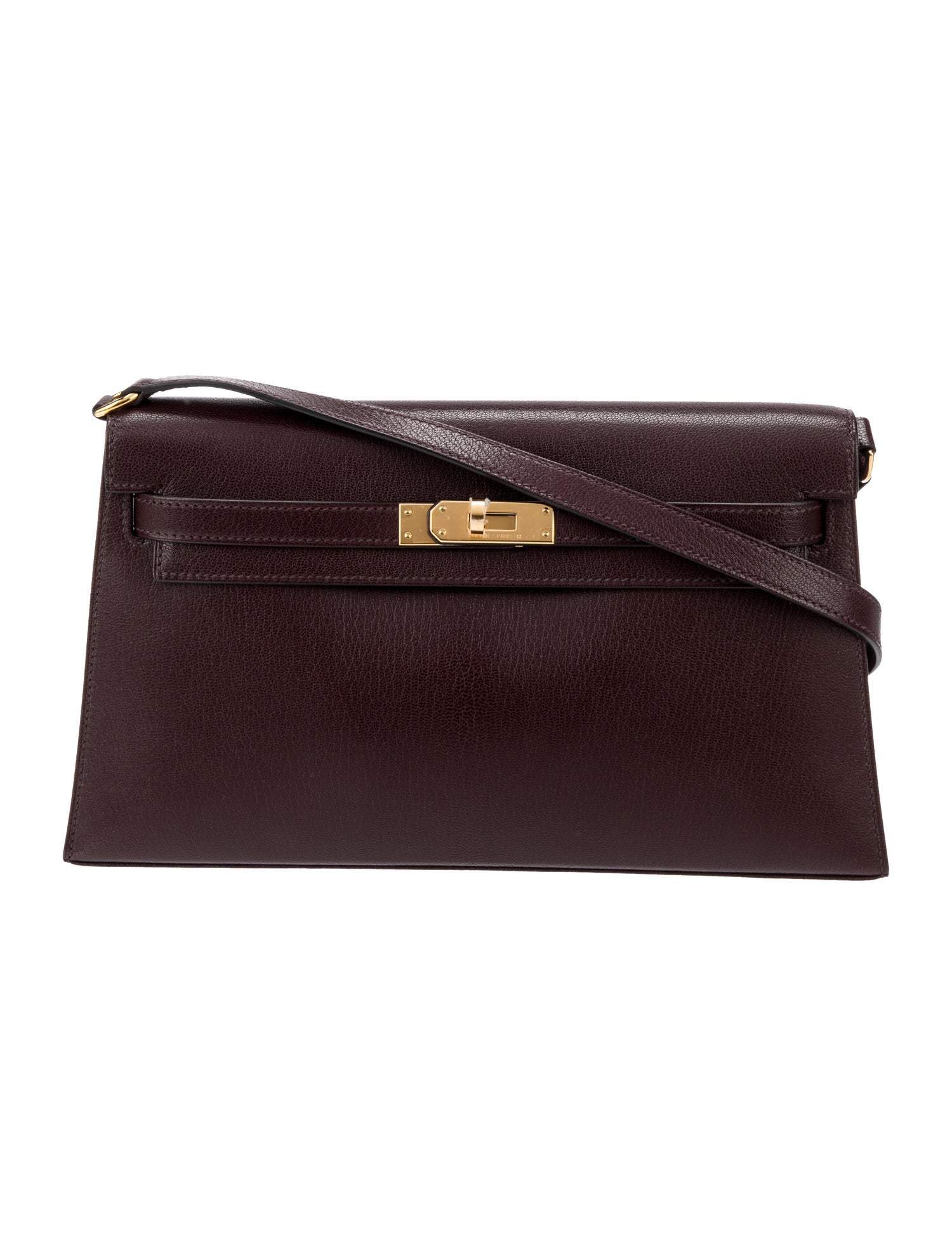 Hermès 2023 Chevre Chamkila Kelly Elan - Red Clutches, Handbags ...