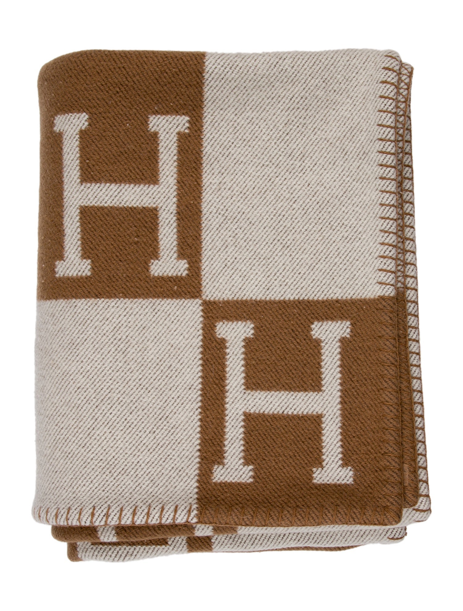 Hermès Avalon Throw Blanket - Brown Throws, Pillows & Throws ...