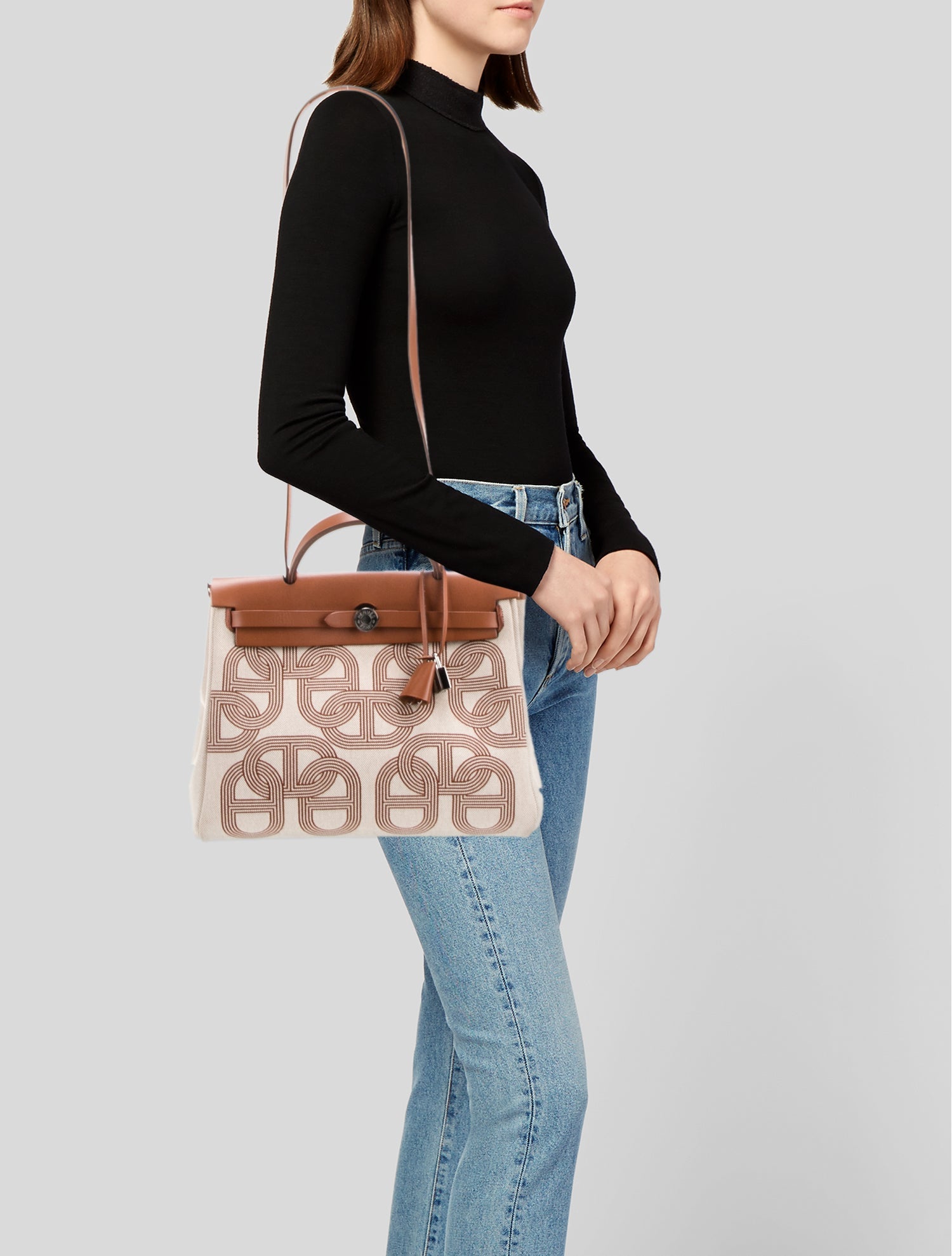 Hermès Toile H Vibration Herbag Zip 31 - Shoulder Bags, Handbags | The ...