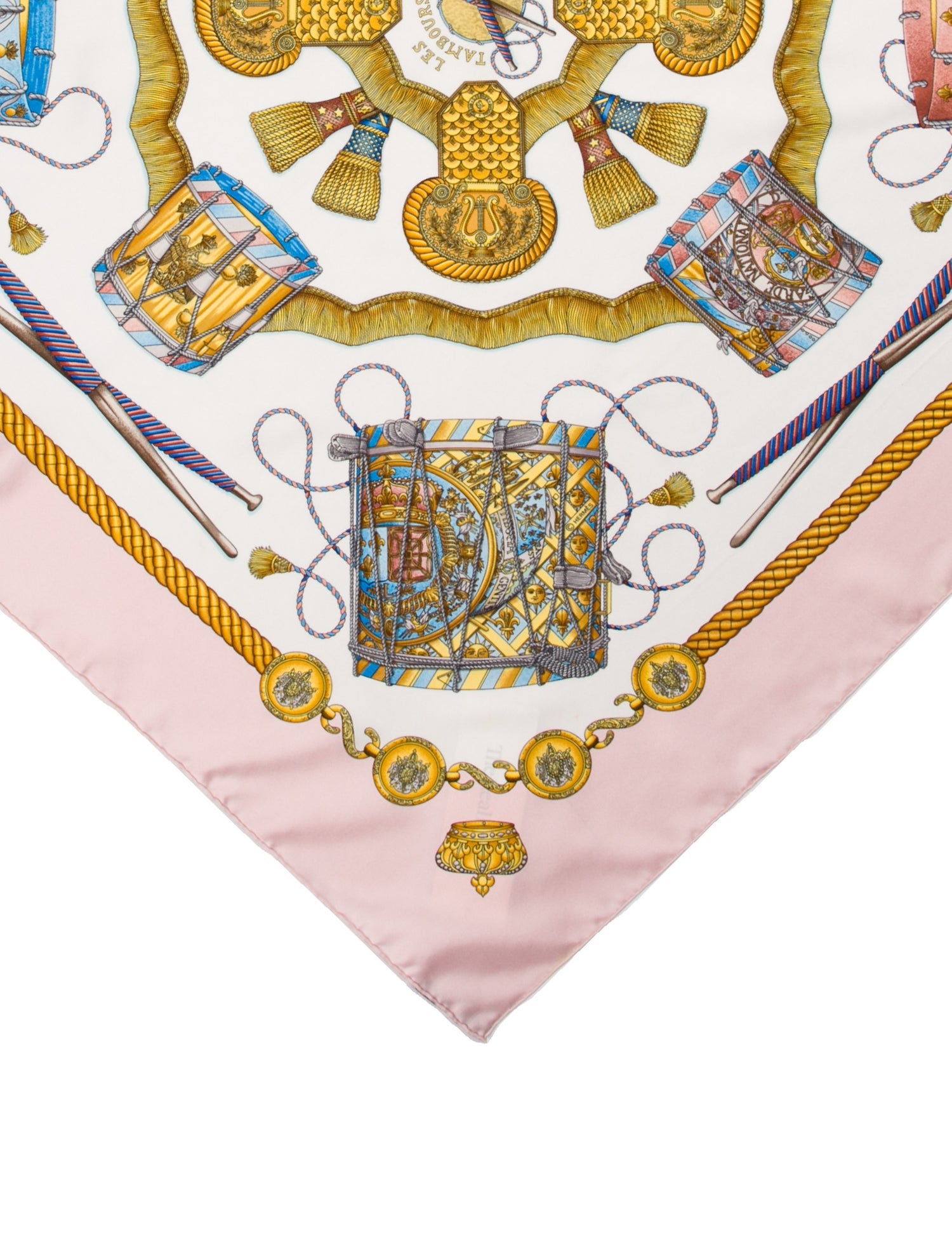 Hermès Super Silk Quest Silk Scarf w/ Tags - Blue Scarves and Shawls ...