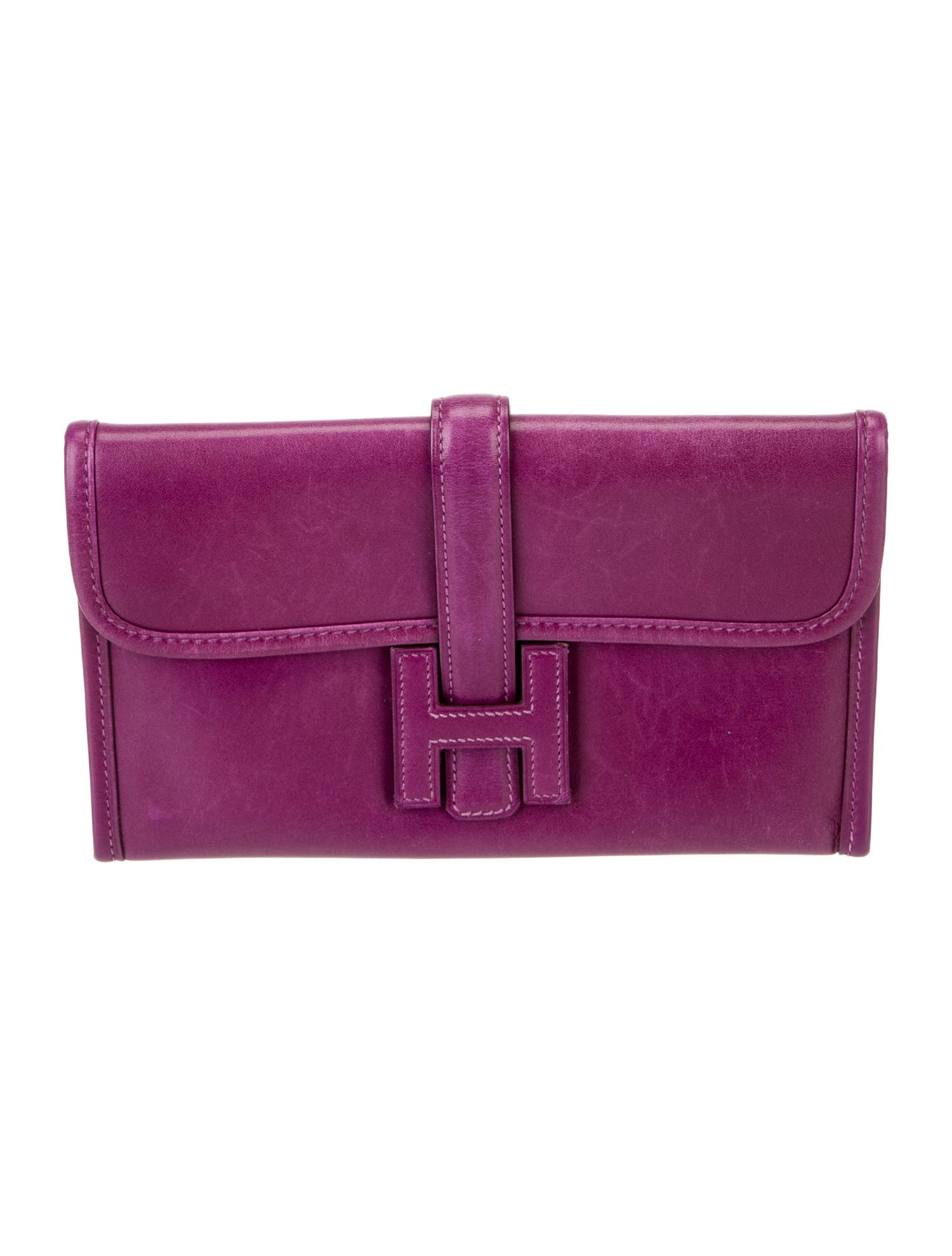 Hermès Box Mini Jige 20 - Purple Clutches, Handbags - HER684334 | The ...