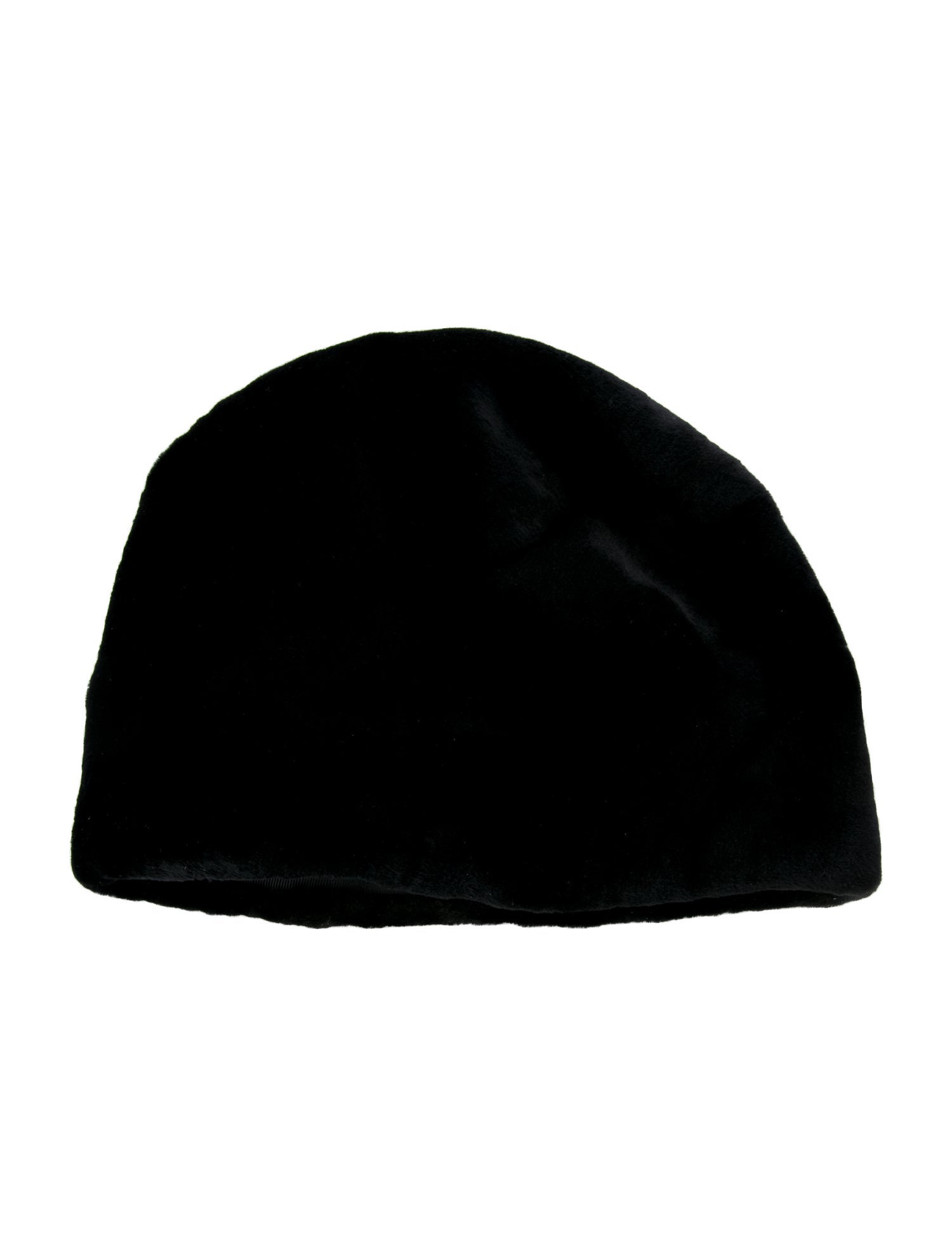 Hermès Microsheered Mink Raspoutine Hat - Black Hats, Accessories ...