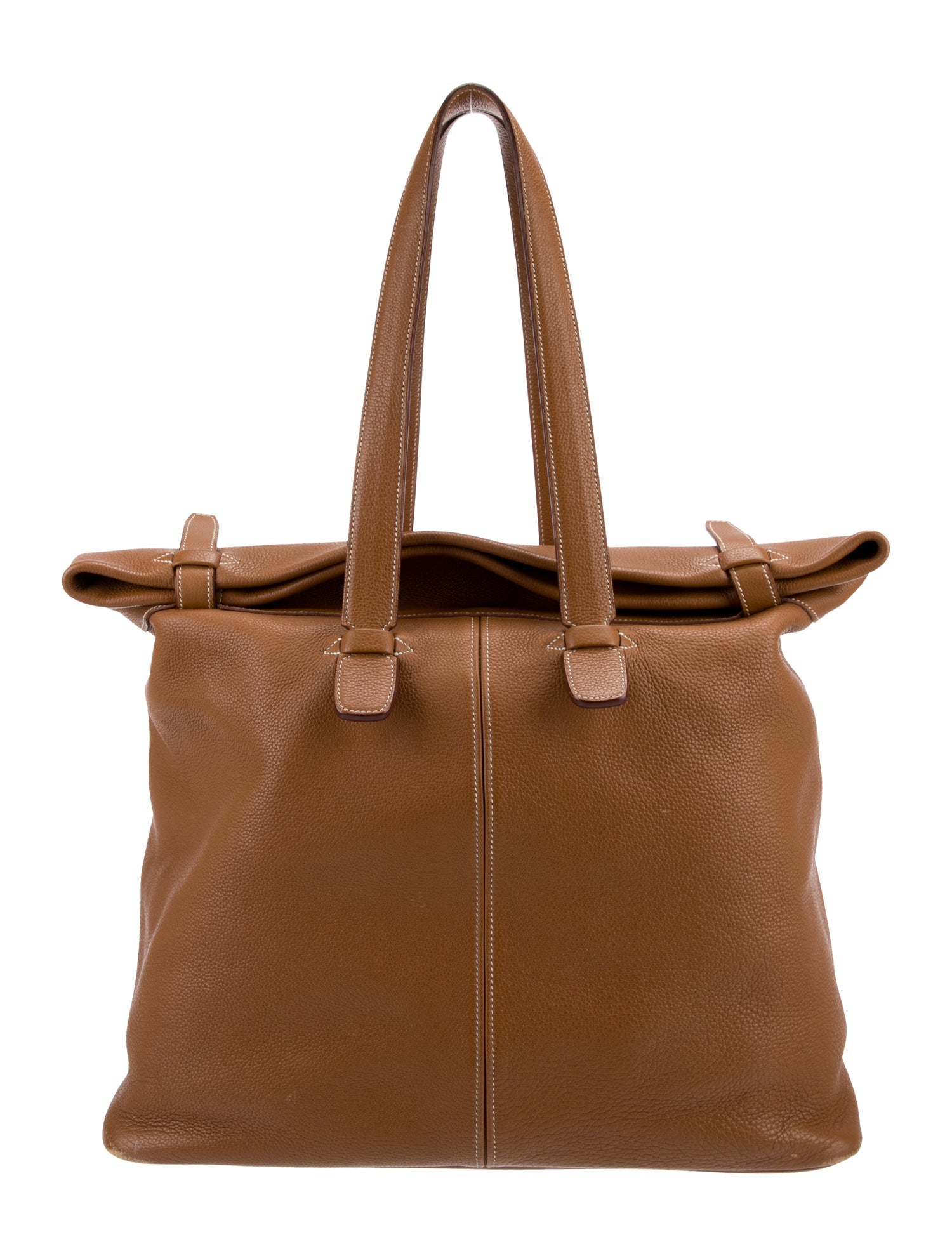 Hermès Clemence Thar Travel Bag - Brown Weekenders, Bags - HER687471 ...