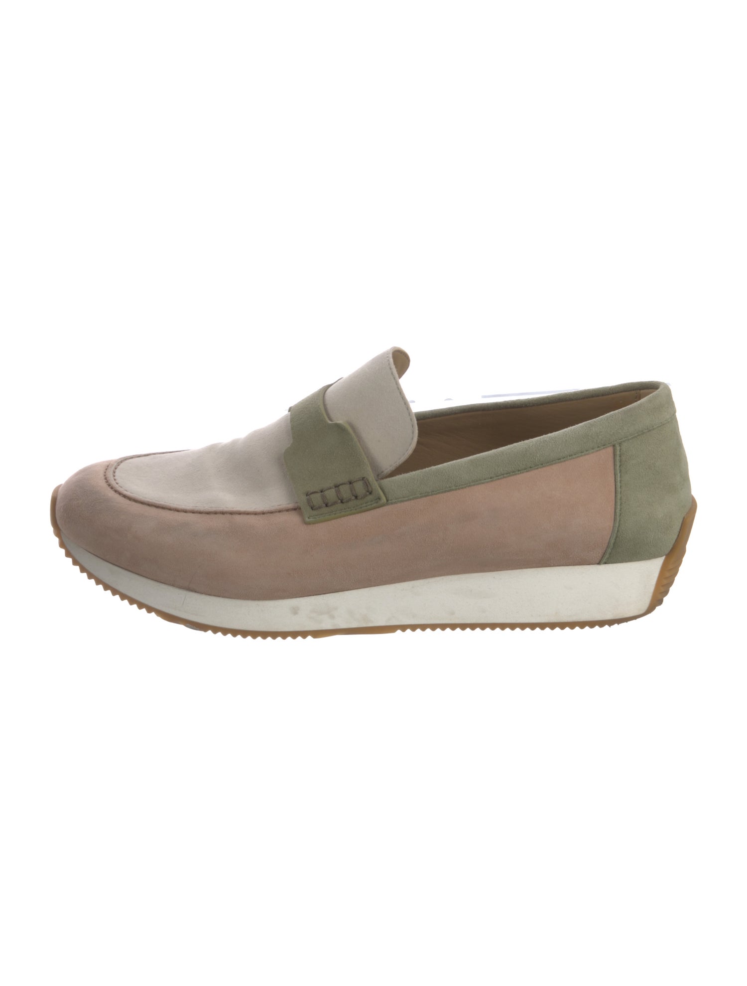 Hermès Ground Suede Loafers - Neutrals Loafers, Shoes - HER688238 | The ...