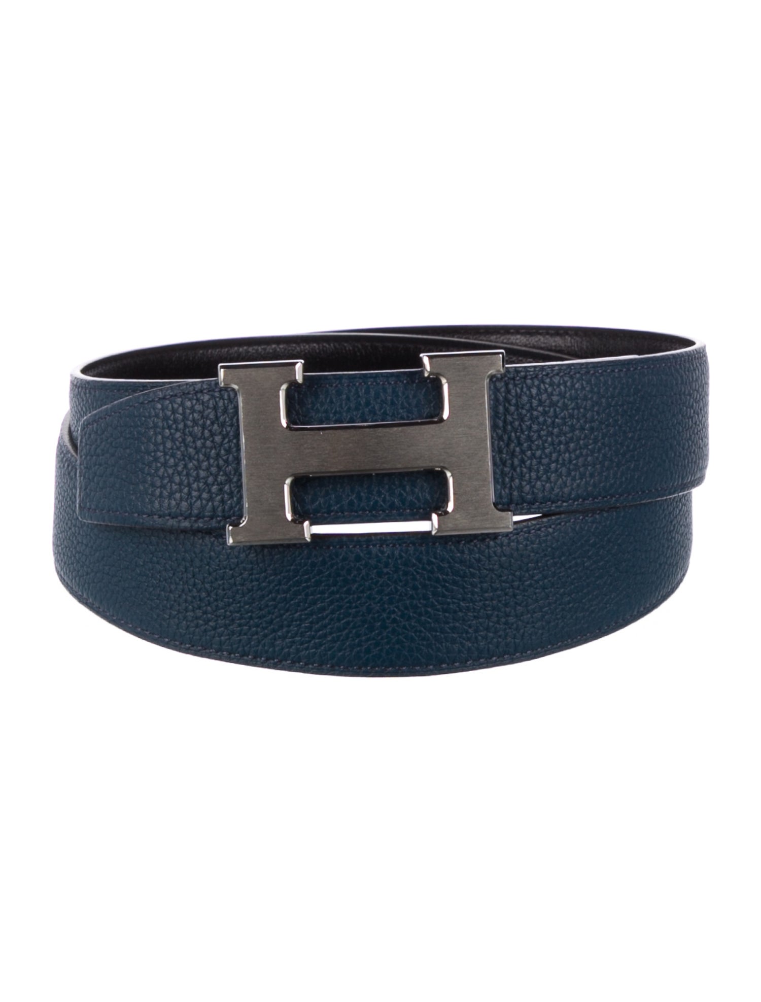 Hermès Reversible 32 mm H Belt - Black Belts, Accessories - HER688480 ...
