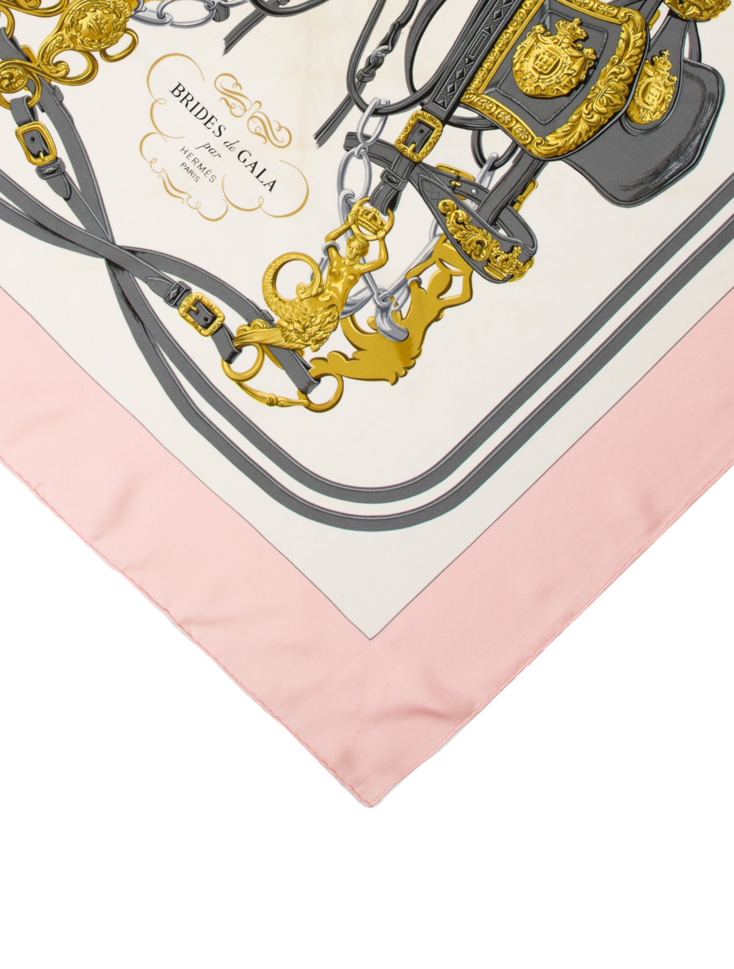 Hermès Brides de Gala Silk Scarf - Black Scarves and Shawls, Accessories - HER695662 | The RealReal