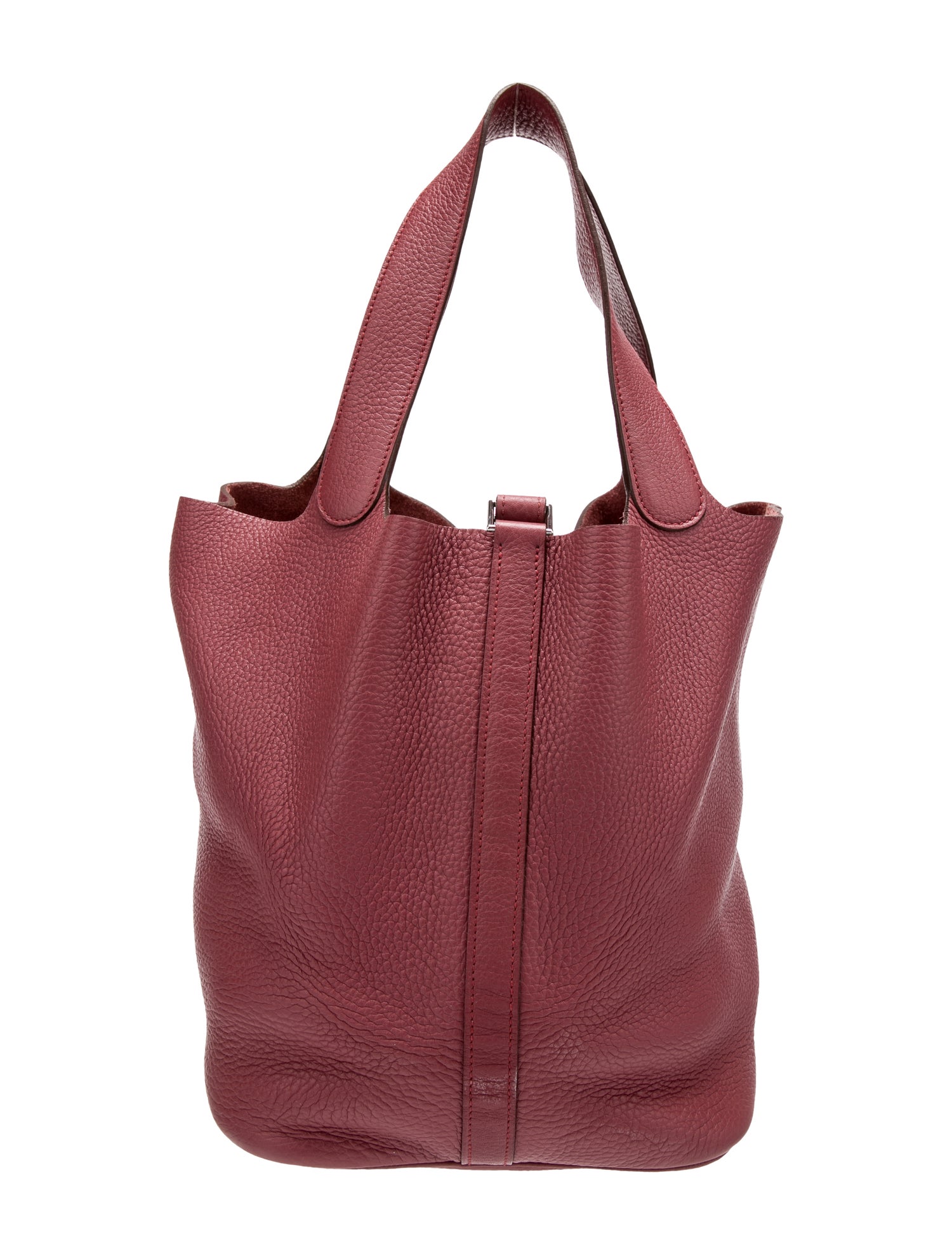 Hermès Clemence Picotin Lock 26 - Pink Handle Bags, Handbags ...