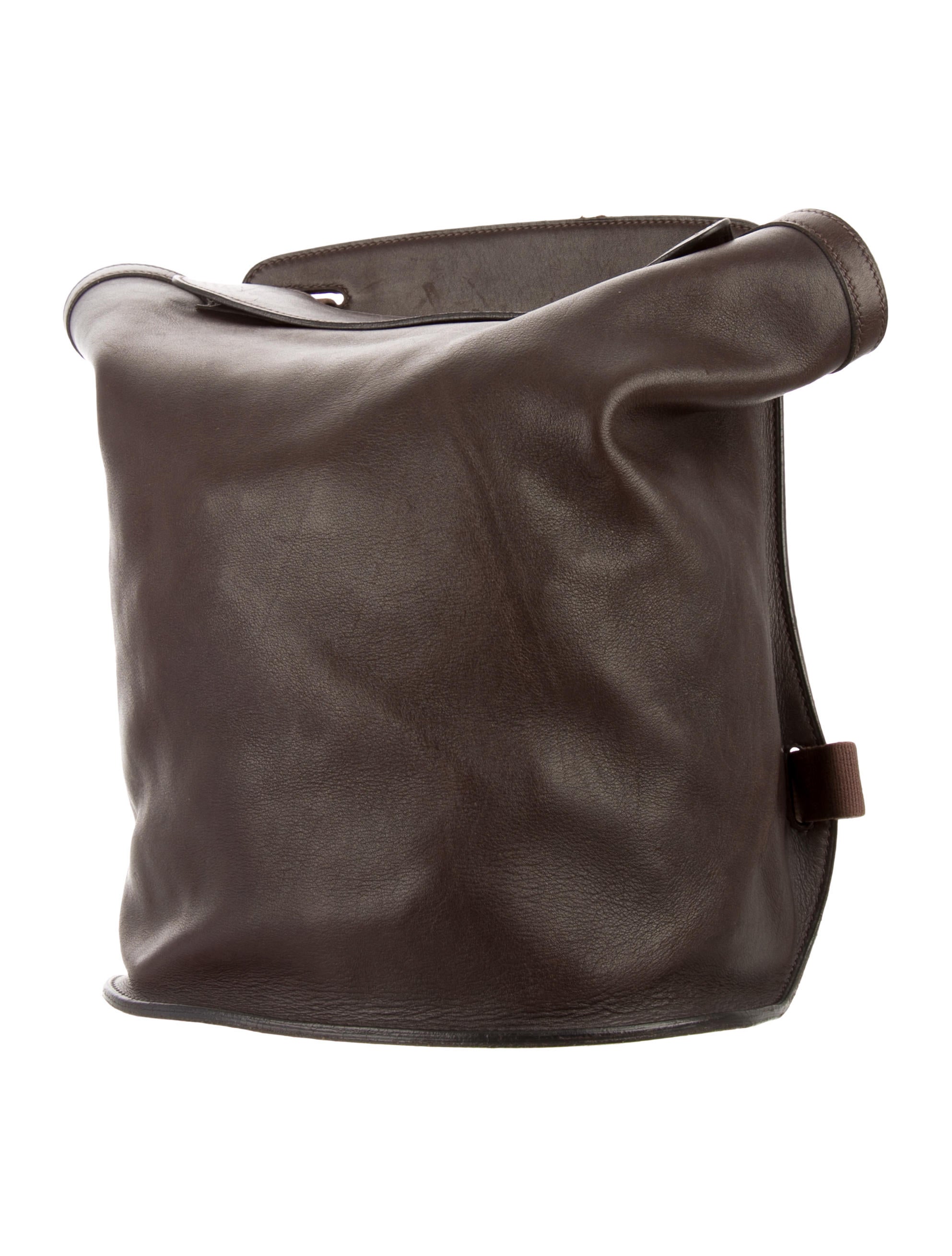 Hermès Veau Gulliver Sherpa Backpack - Brown Backpacks, Handbags ...