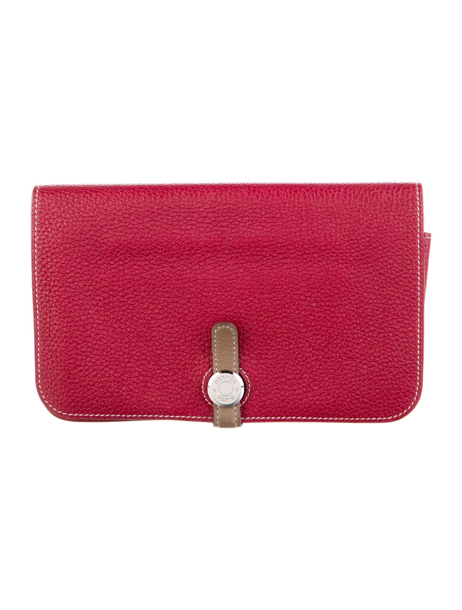 Hermès Dogon Duo Wallet - Red Wallets, Accessories - HER696064 | The ...