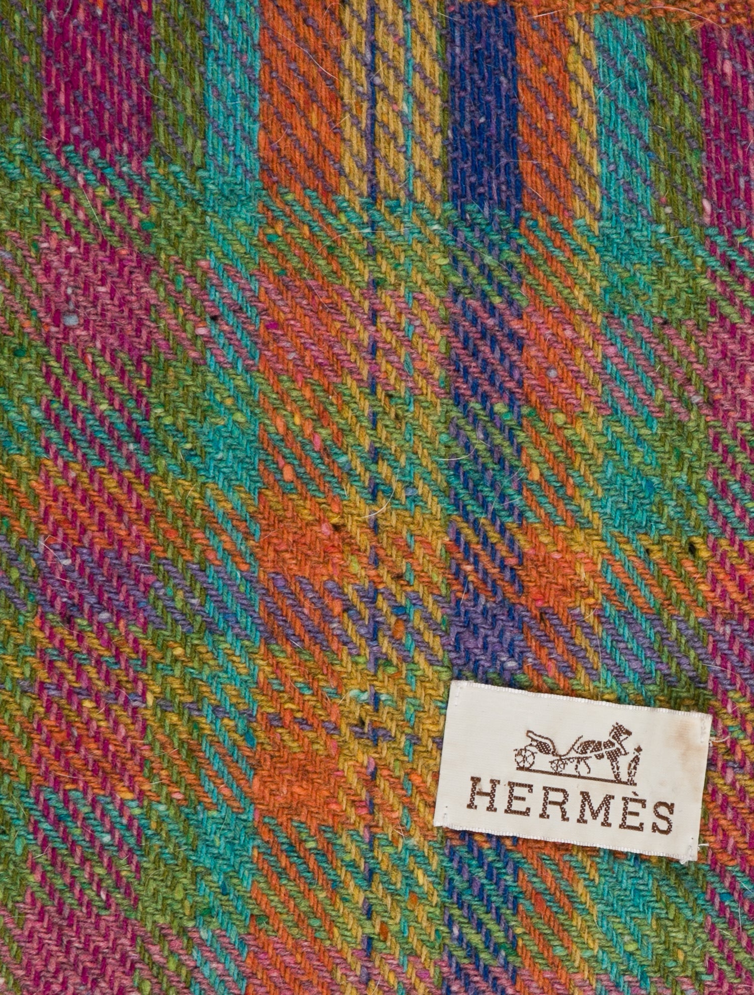 Hermès Cashmere Throw Blanket - Grey Throws, Pillows & Throws ...