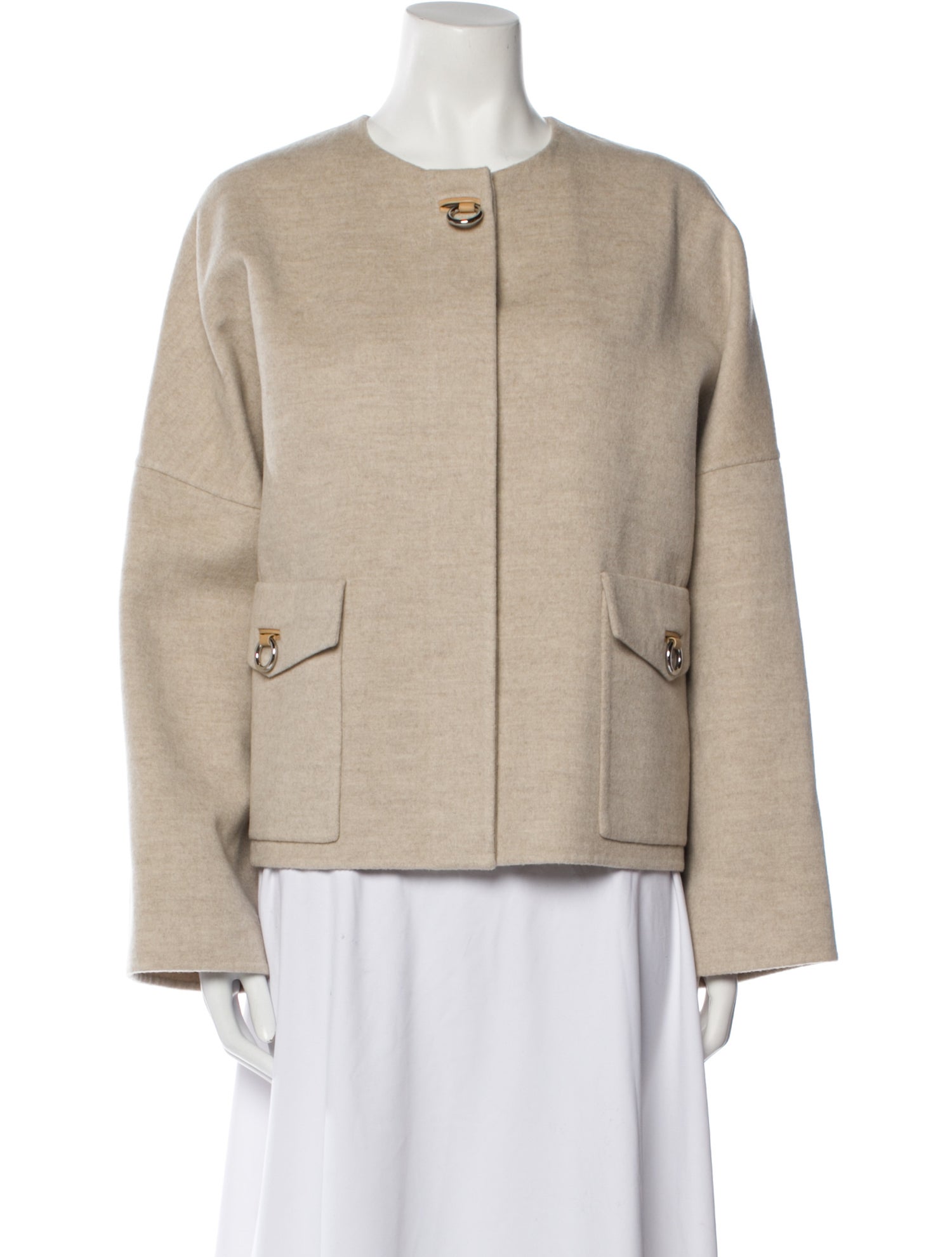Hermès Cashmere Jacket - Neutrals Jackets, Clothing - HER700055 | The ...