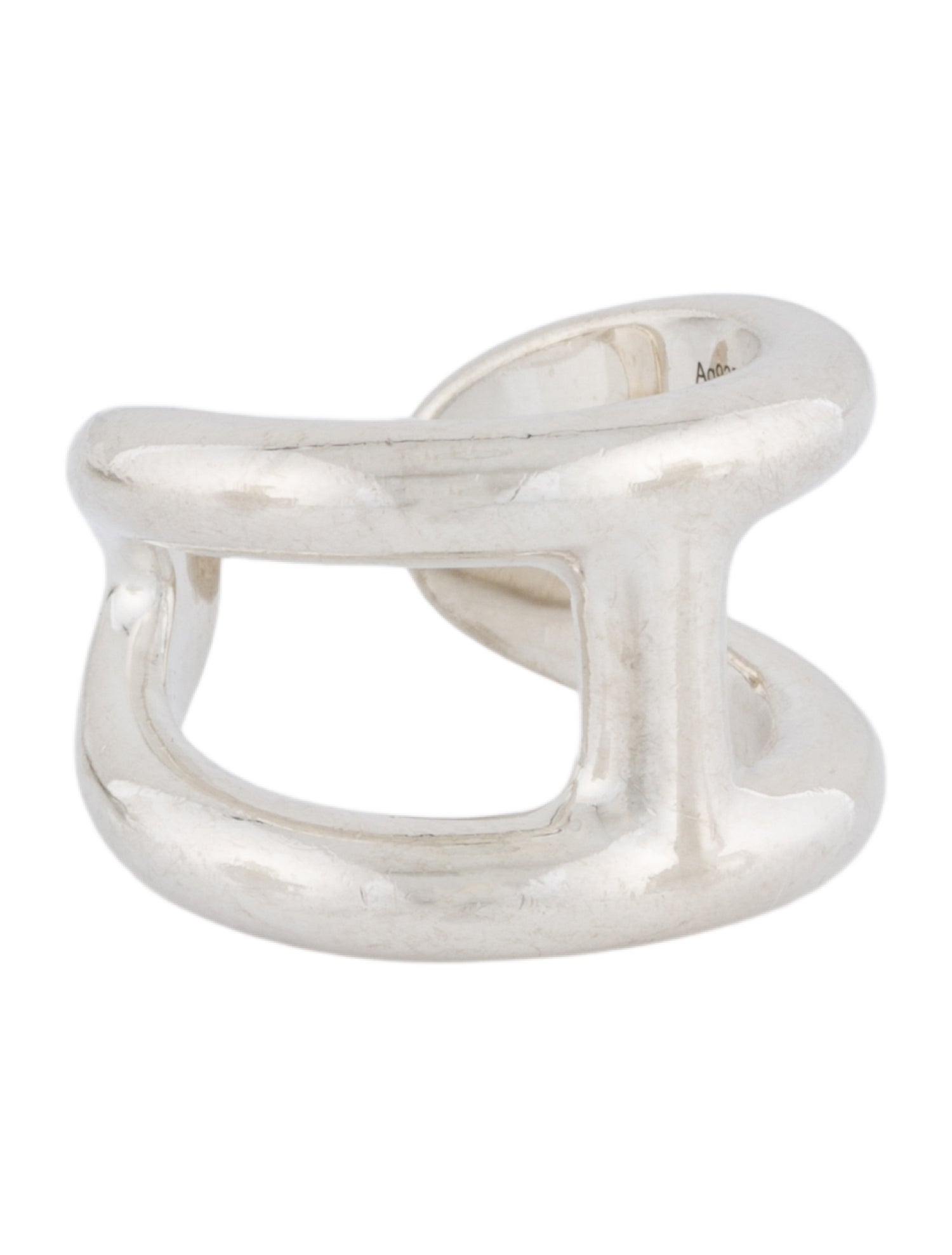 Hermès Osmose Ring, Large Model - 925 Sterling Silver Band, Rings ...