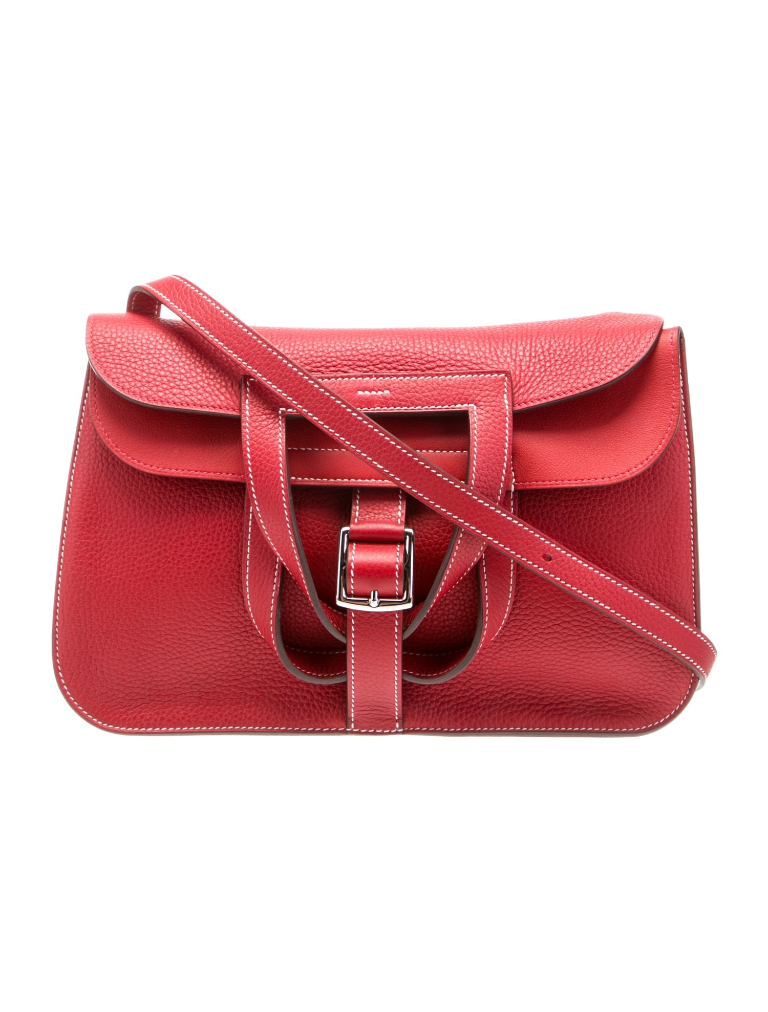 Hermès Clemence Hazlan 31 - Red Crossbody Bags, Handbags - HER720620 ...