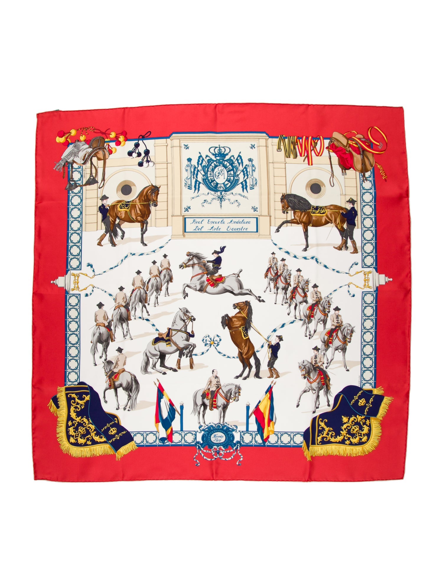 Hermès Toucans De Paradis Silk Shawl - Blue Scarves and Shawls, Accessories - HER681972 | The ...