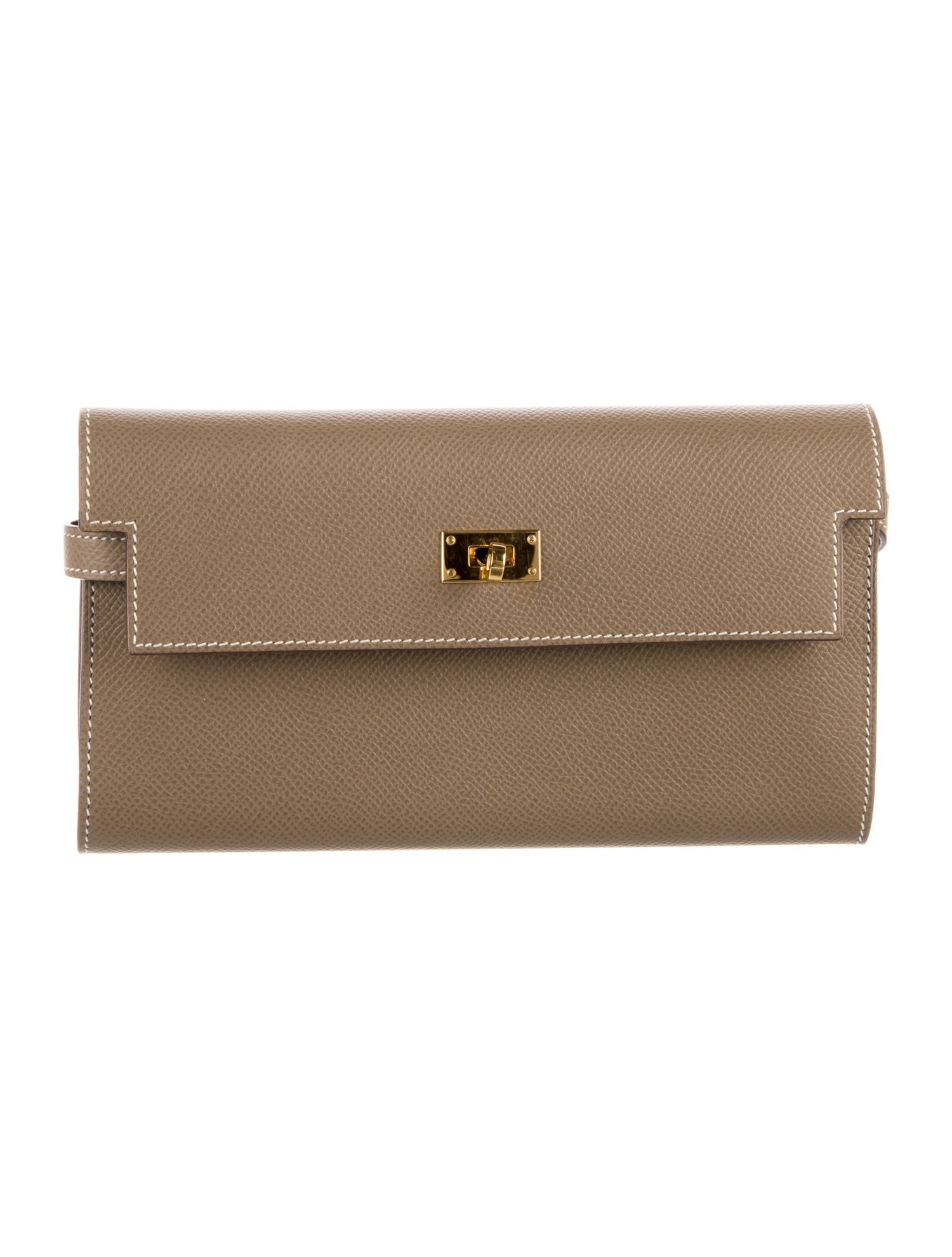 Hermès Kelly Longue Wallet - Brown Wallets, Accessories - HER728903 ...