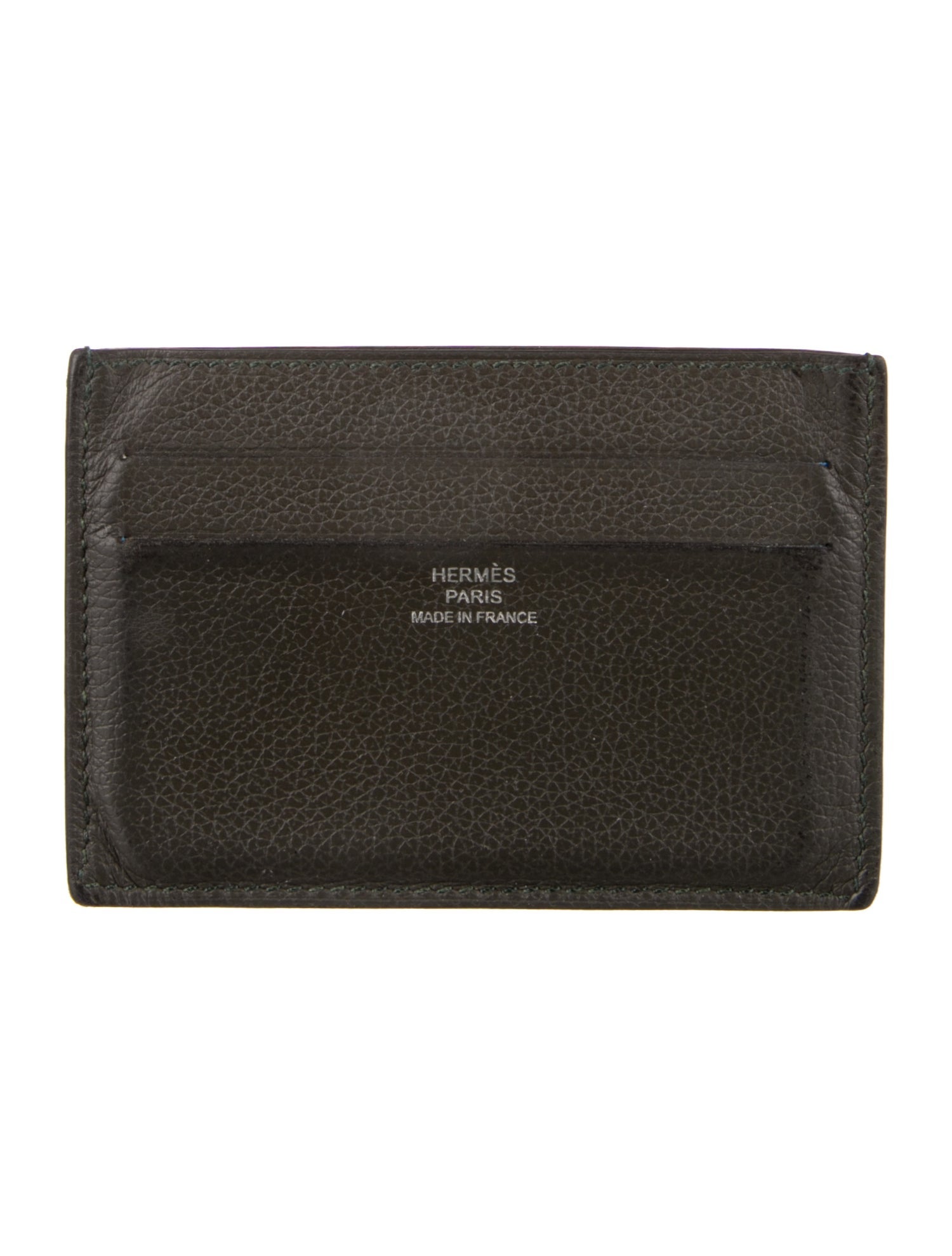 Hermès Card Holder - Green Wallets, Accessories - HER733198 | The RealReal