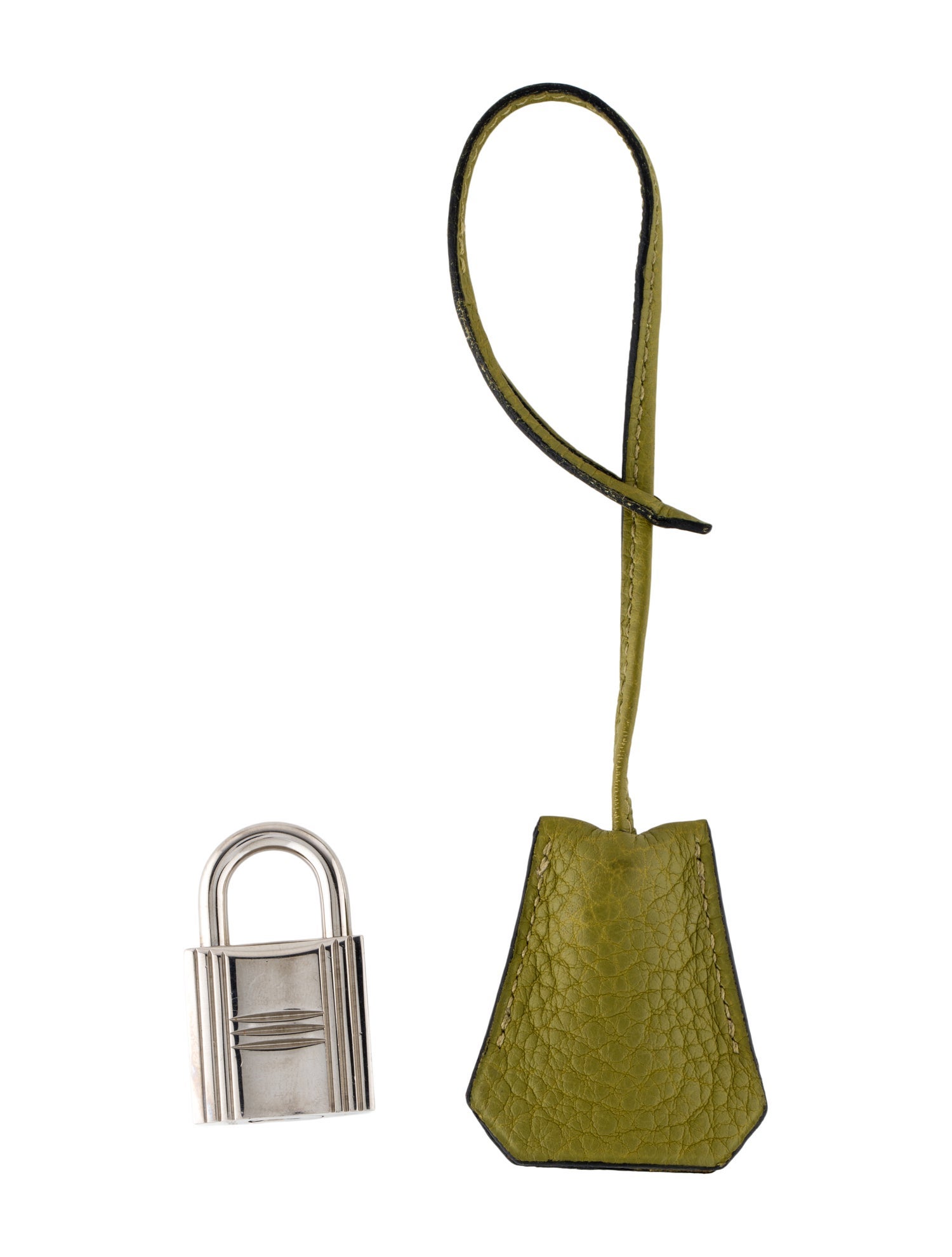 Hermès Epsom Clochette Cadena Lock & Key Set - Neutrals Bag Accessories ...