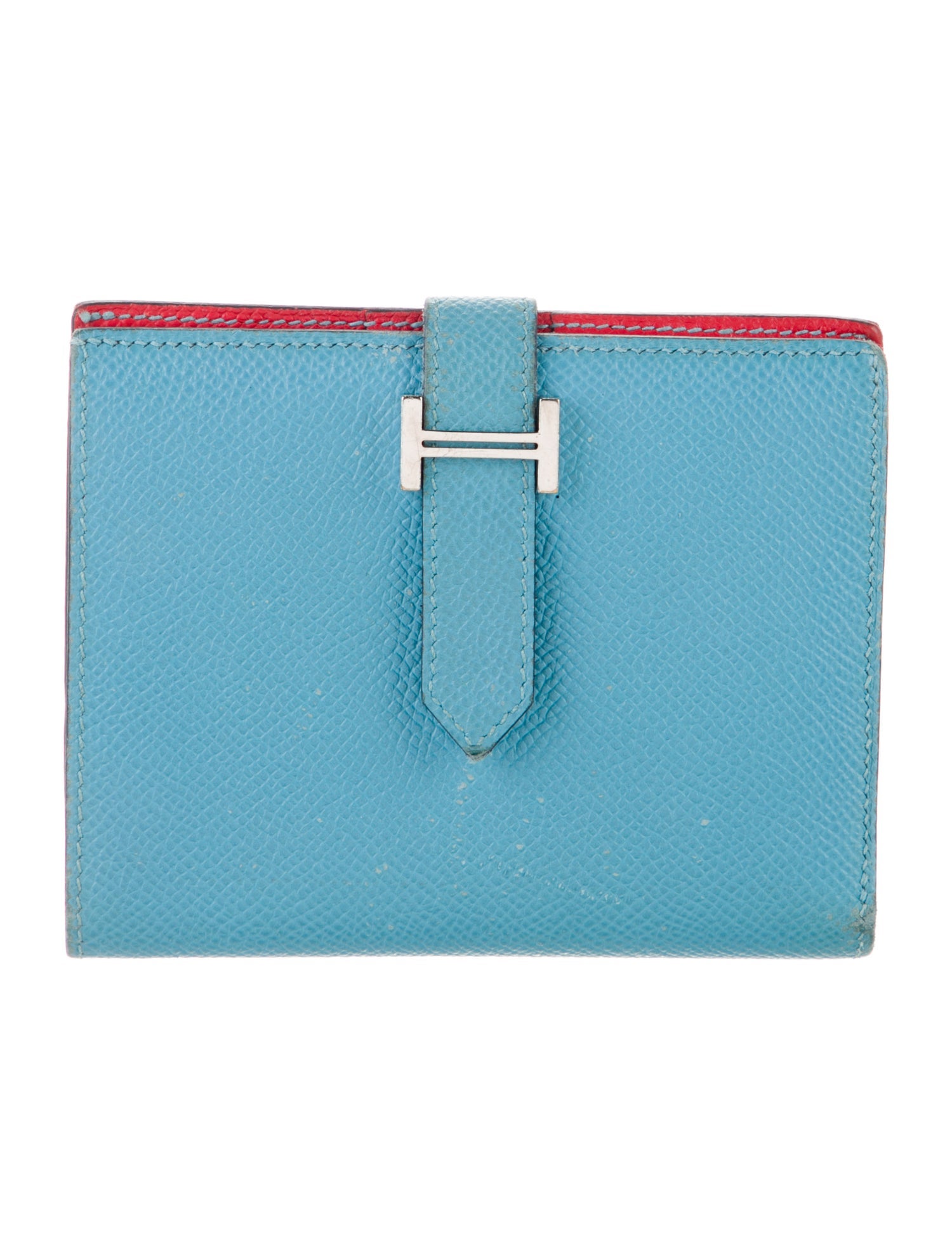 Hermès Compact Bearn Wallet - Blue Wallets, Accessories - HER739290 ...