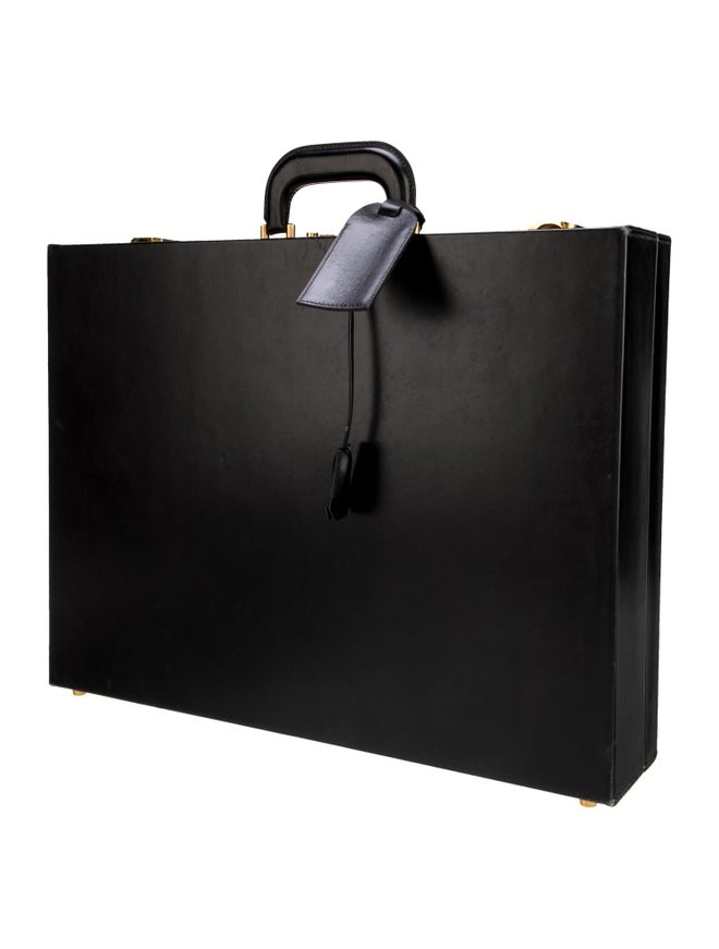 Berluti Patent Leather Briefcase - Brown Briefcases, Bags - BRL27495 ...
