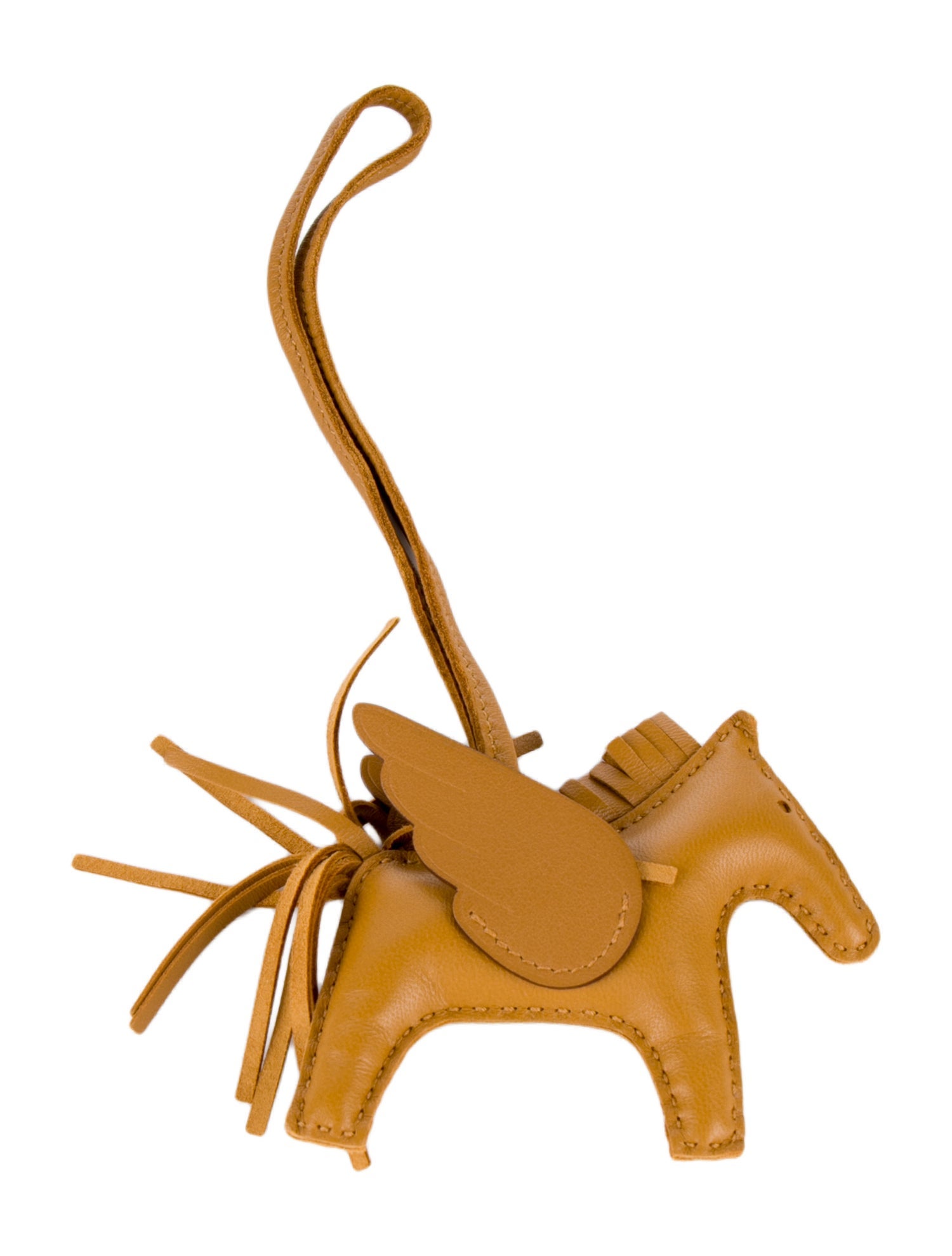 Hermès 2023 Milo GriGri Rodeo Pegase PM Bag Charm - Brown Bag ...
