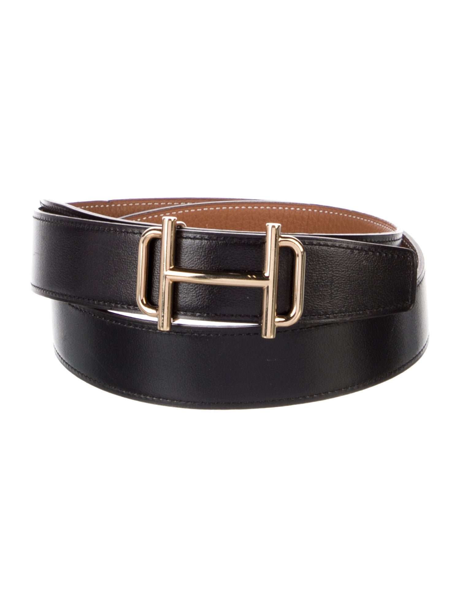 Hermès Reversible 32 mm H Royal Belt Kit - Black Belts, Accessories ...