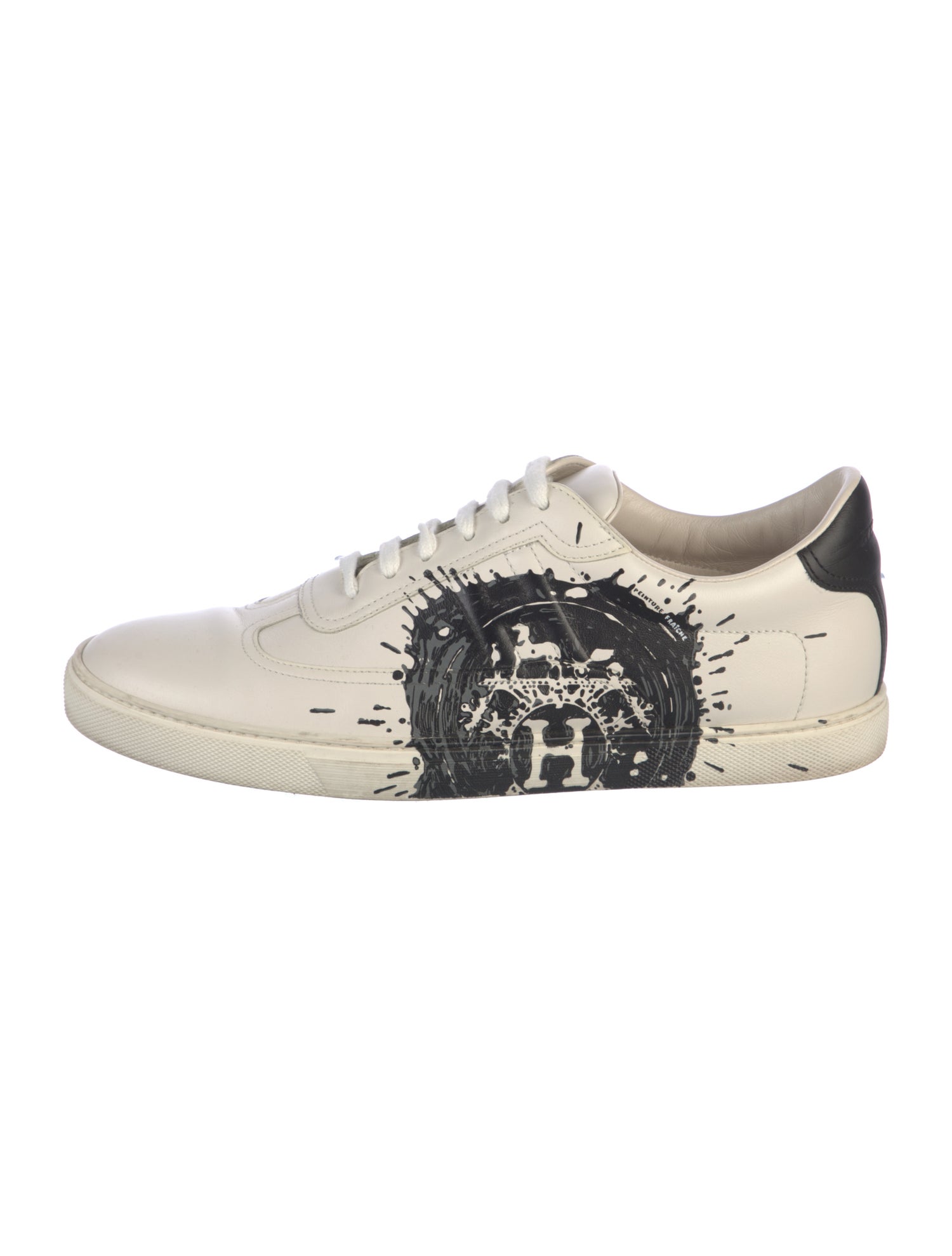 Hermès Quicker Peinture Fraiche Sneakers - White Sneakers, Shoes - HER754789 | The RealReal