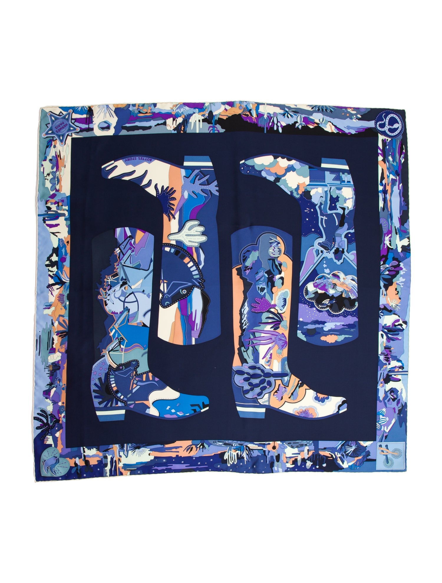 Hermès Harnais de Timon Silk Scarf w/ Tags - Pink Scarves and Shawls ...