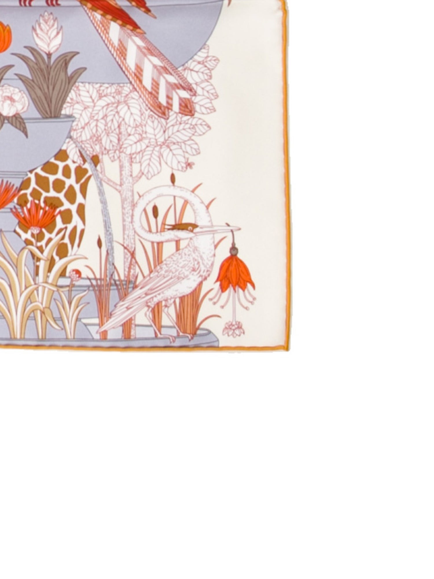 Hermès Della Cavalleria Favolosa Double Face Silk Scarf - Neutrals Scarves and Shawls ...