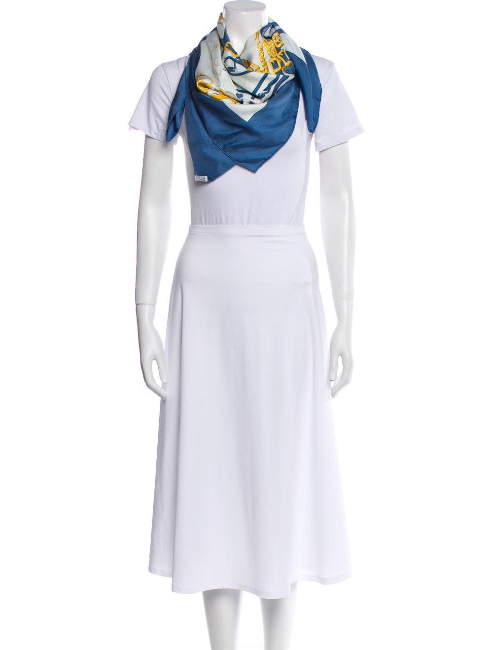 Hermès Brides de Gala Silk Scarf - Blue Scarves and Shawls, Accessories ...