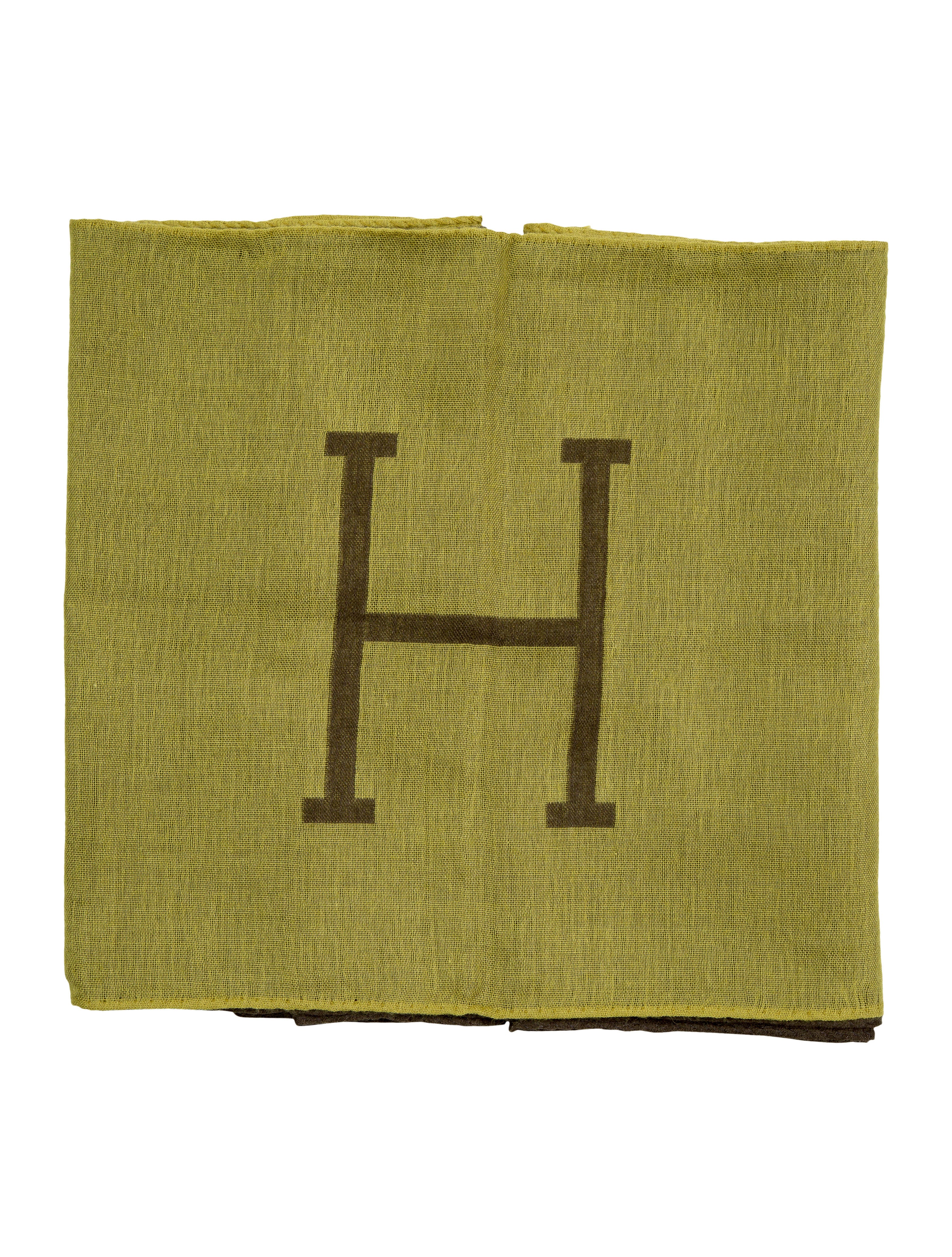 Hermès Cashmere Silk H Scarf - Accessories - HER80730 | The RealReal