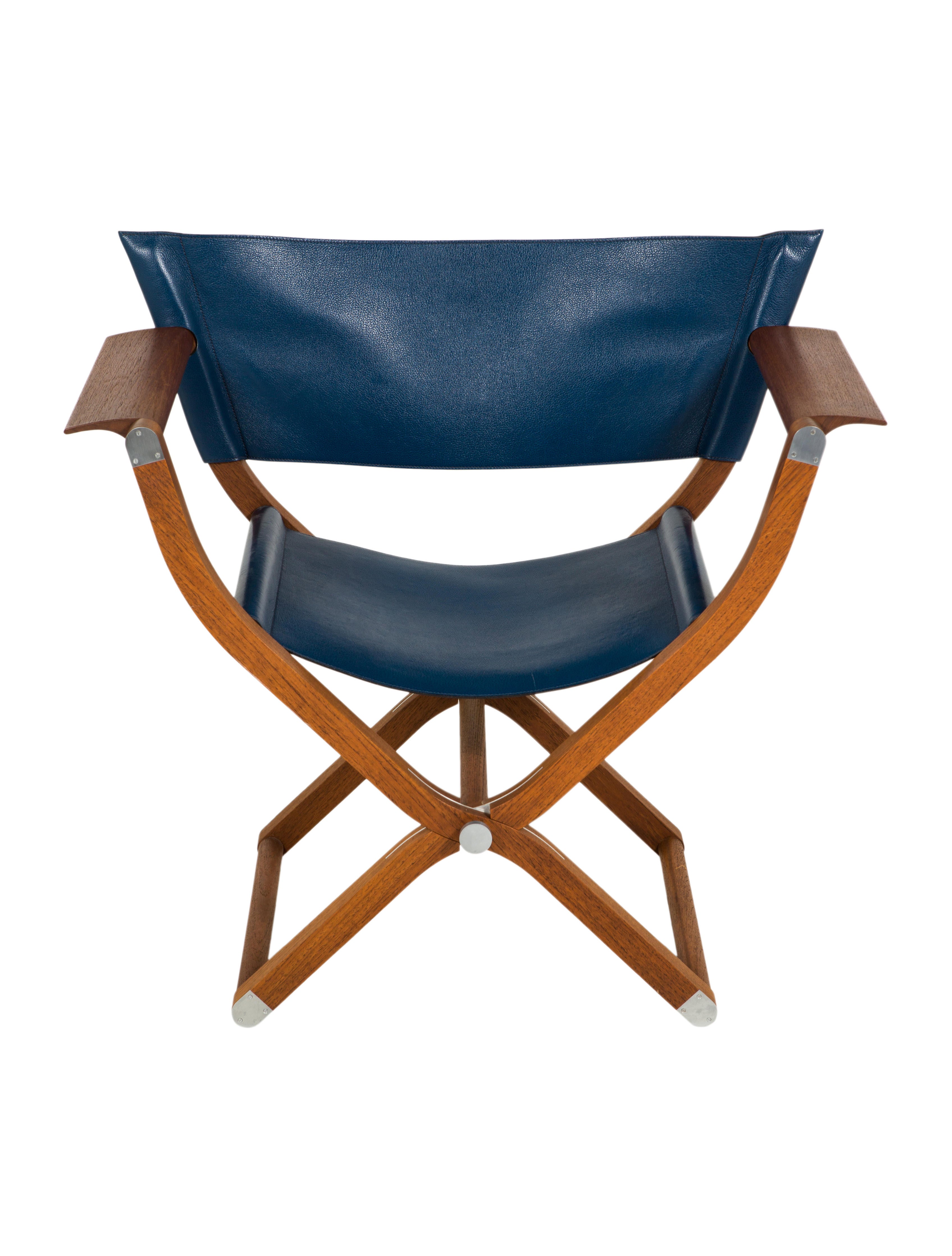 Hermès Pippa Folding Chair - Blue Seating, Furniture - HER93250 | The ...
