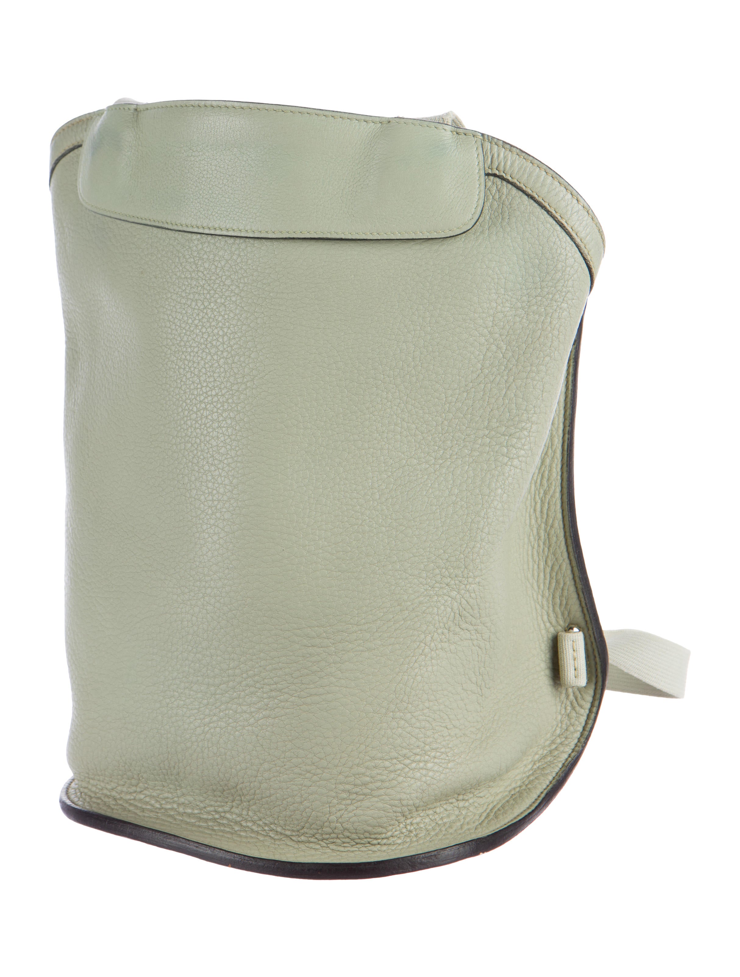 Hermès Clemence Sherpa Backpack - Grey Backpacks, Handbags - HER99300 ...