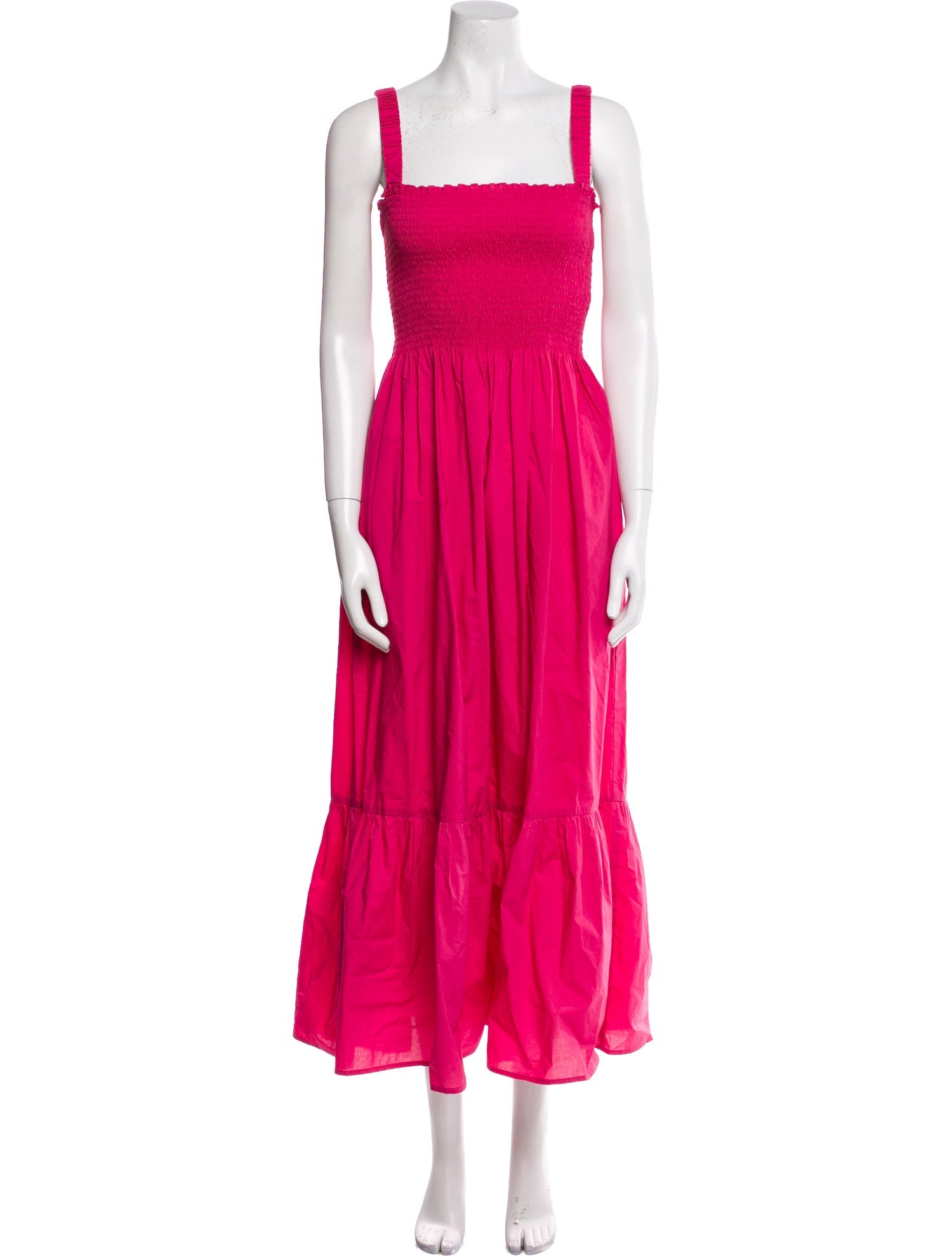 Hill House Home Square Neckline Long Dress - Pink Dresses, Clothing ...