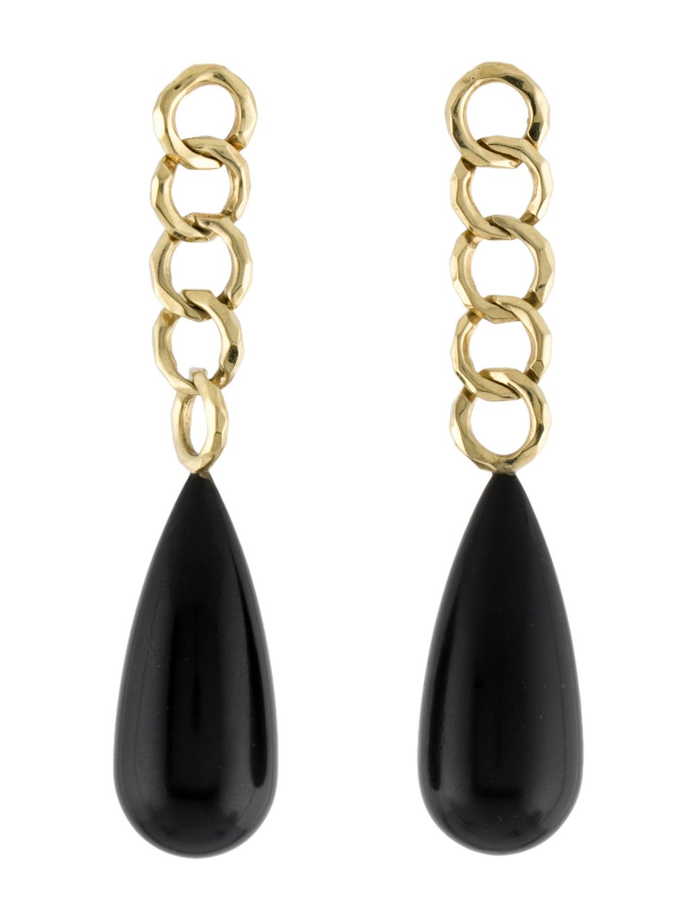 Ron Hami 18K Wood Drop Earrings - 18K Yellow Gold Drop, Earrings ...