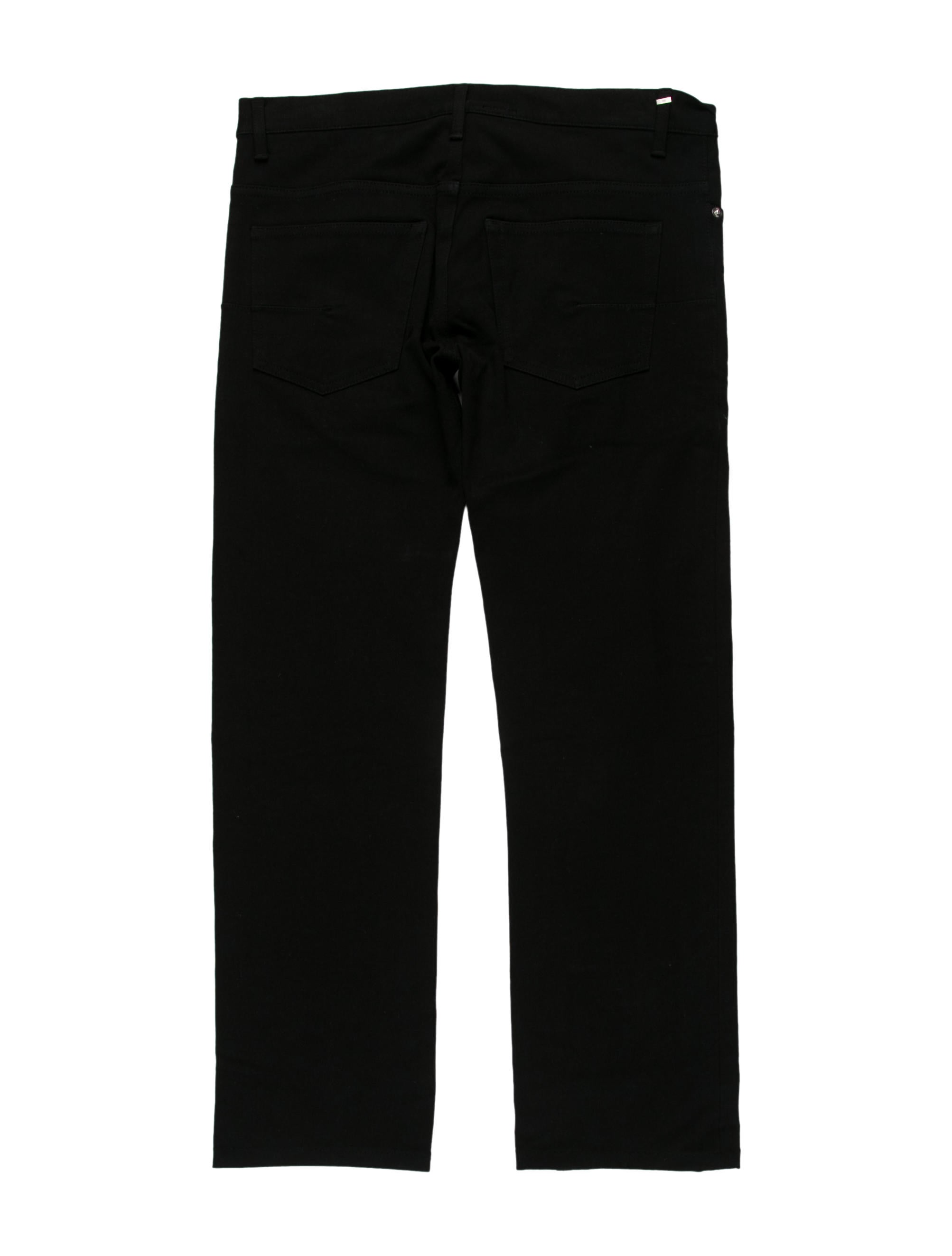 Dior Homme Super Slender Skinny Jeans - Black, 9" Rise Jeans, Clothing ...