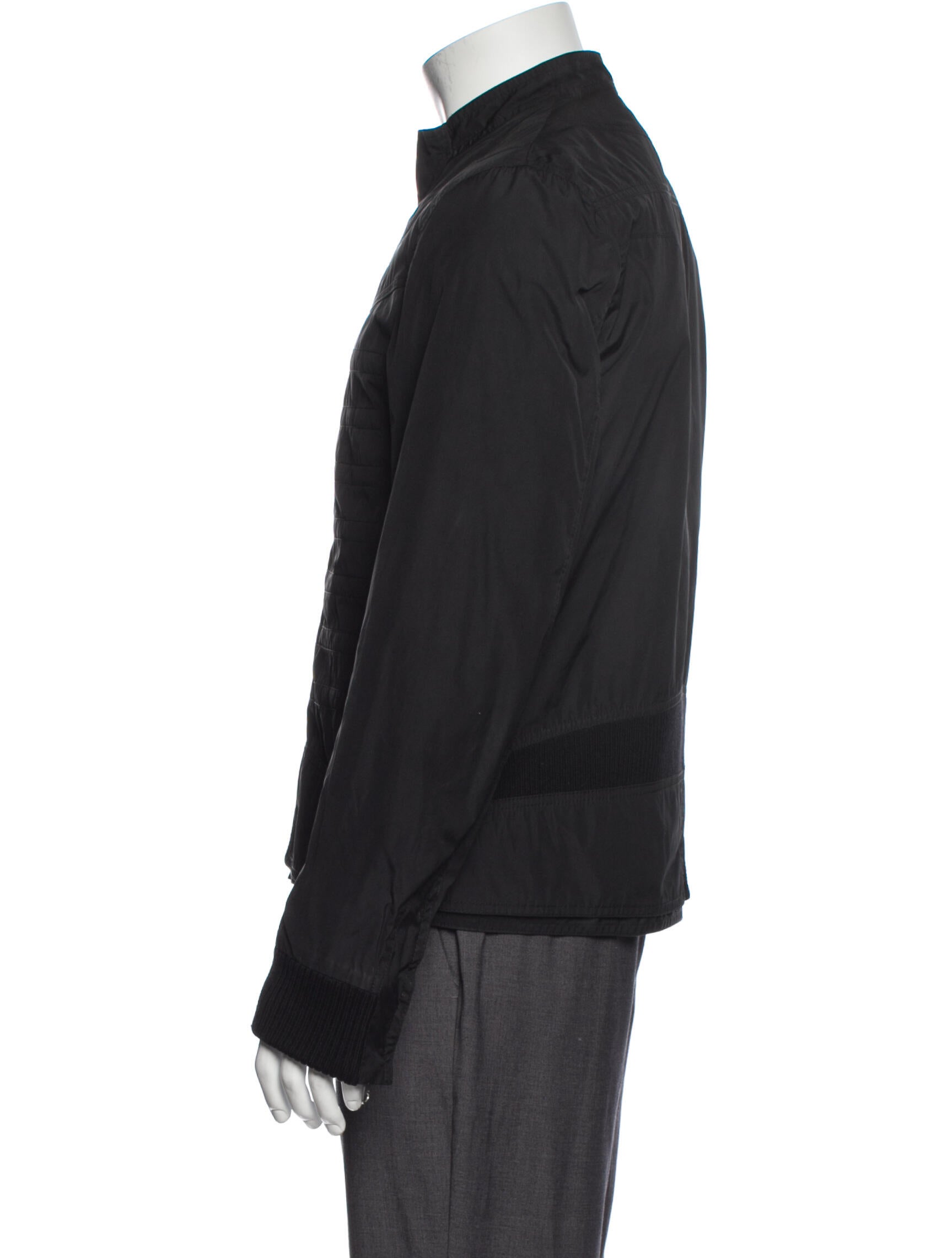 Dior Homme Draped Wool Coat - Black Outerwear, Clothing - HMM26029 ...