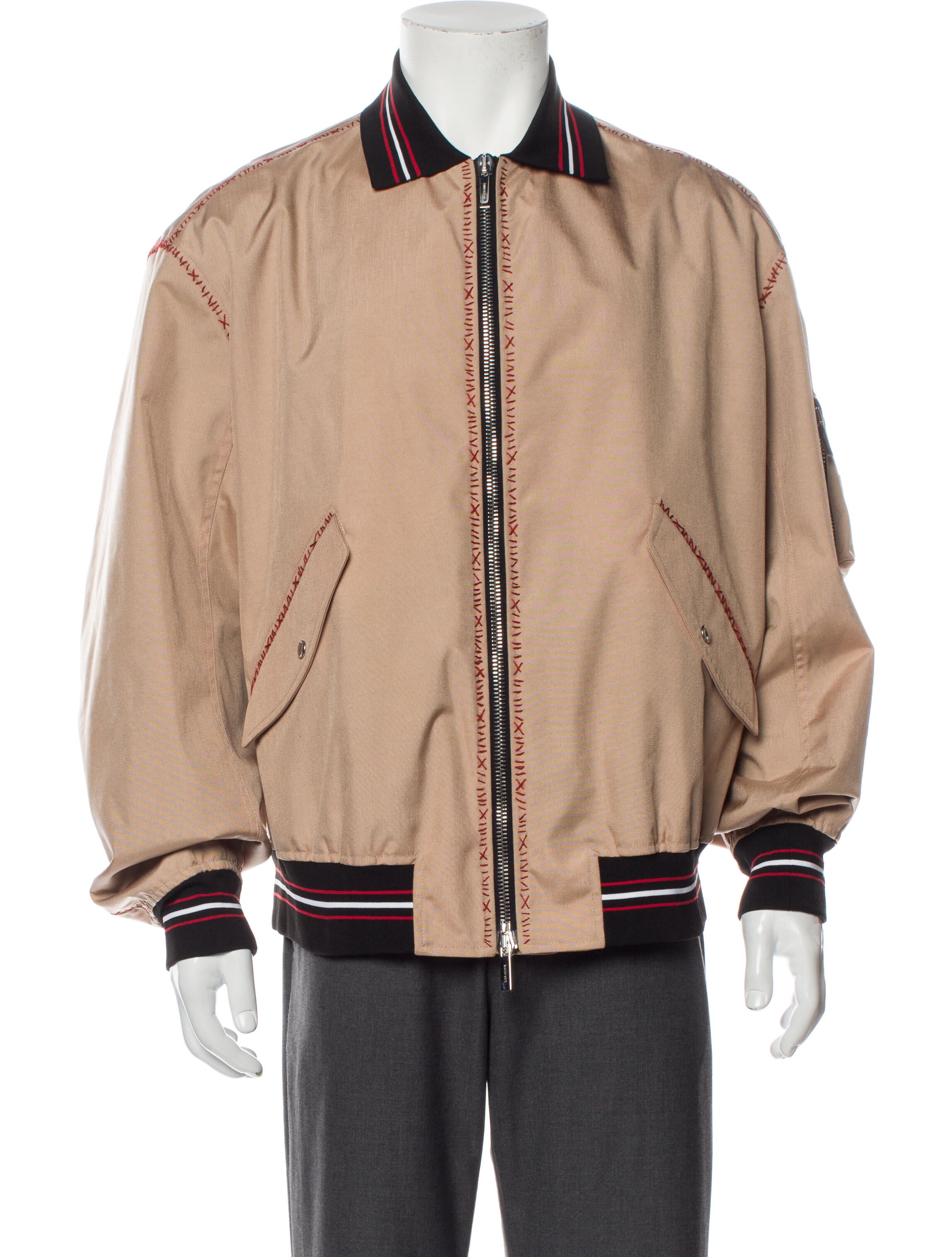 Dior Homme 2017 Striped Bomber Jacket - Neutrals Outerwear, Clothing ...