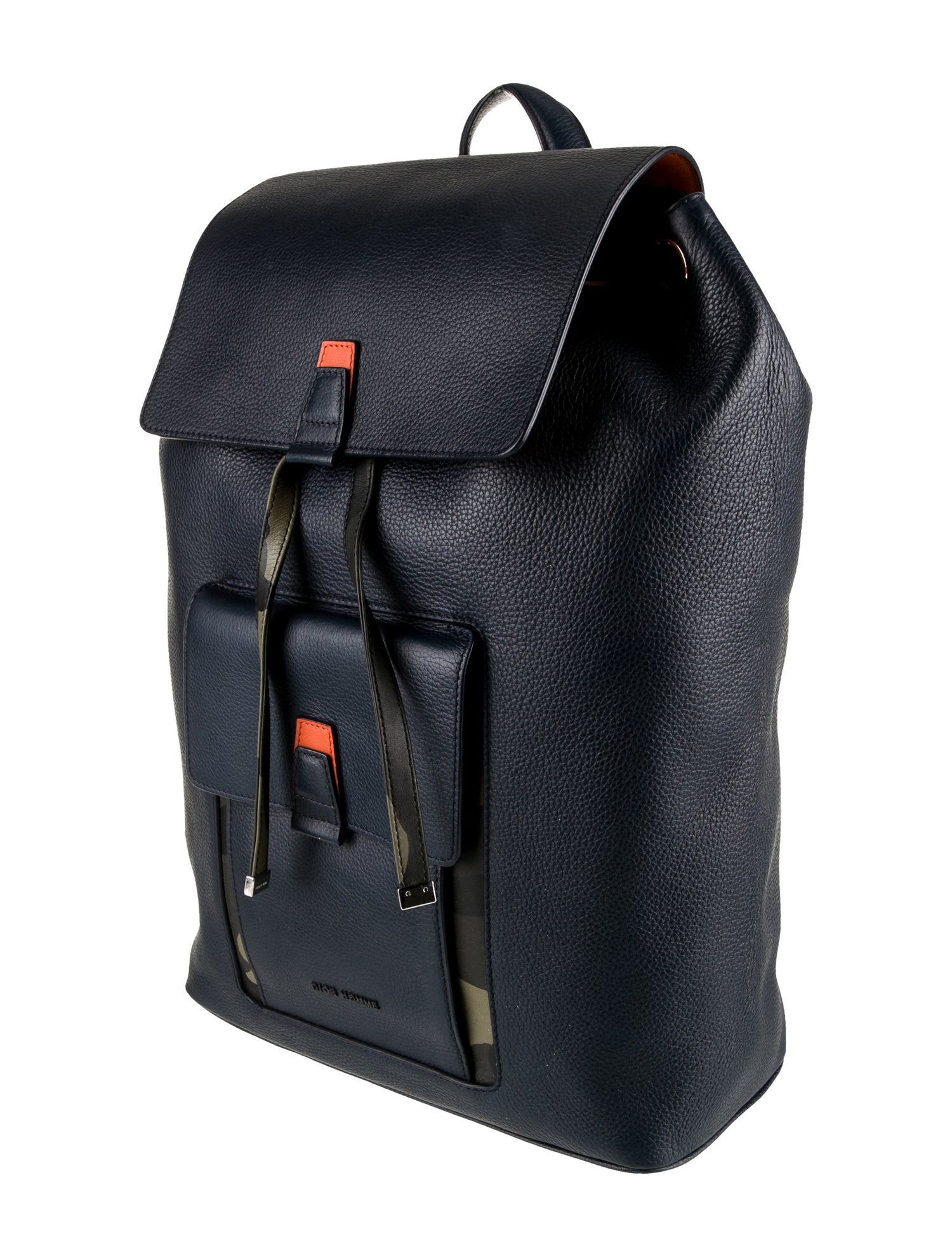 Dior Homme Leather-Trimmed Motion Backpack - Blue Backpacks, Bags ...