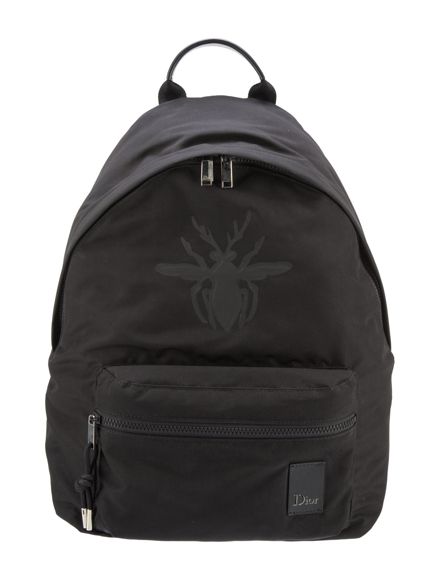 Dior Homme Nylon Bee Backpack - Black Backpacks, Bags - HMM50386 | The ...