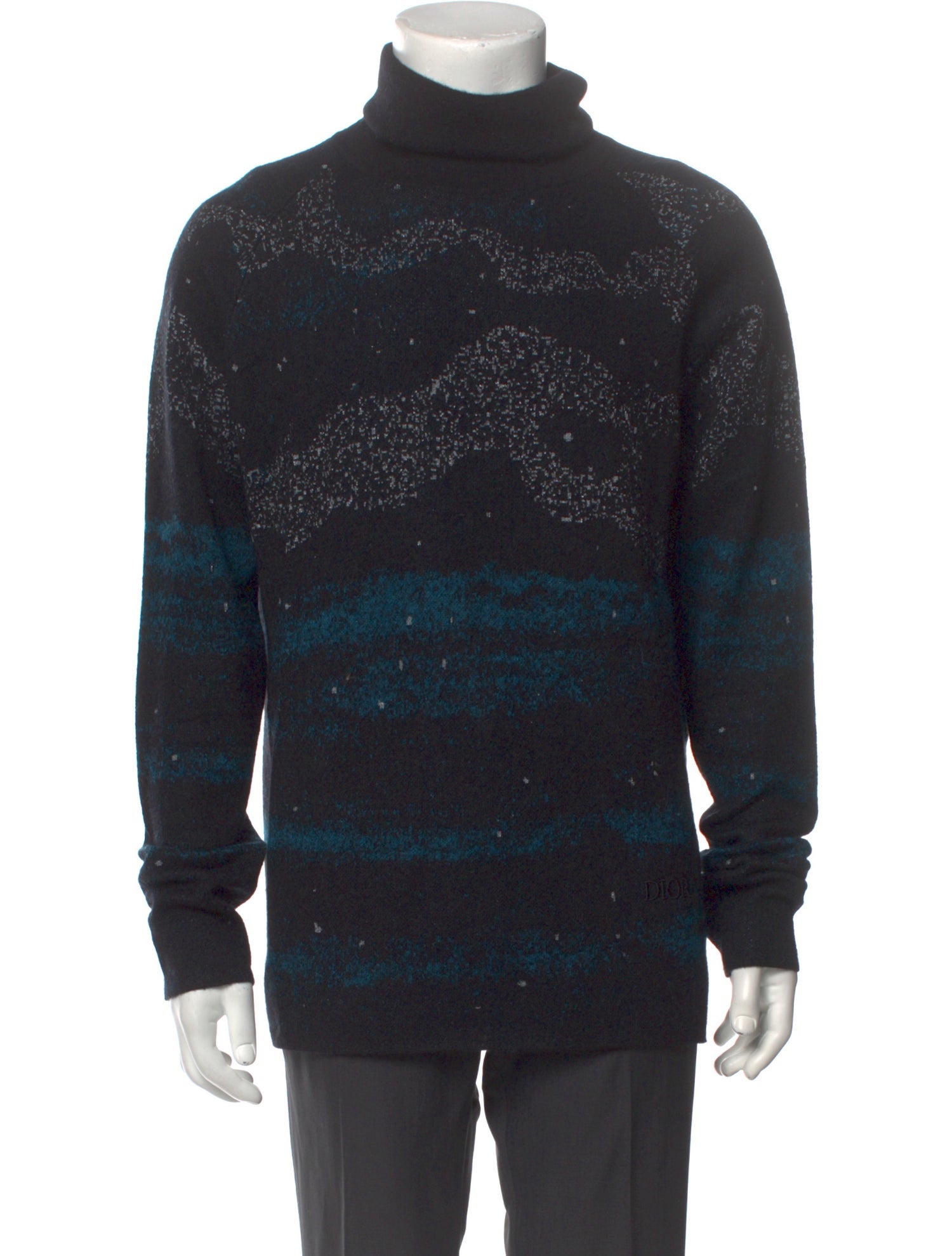 DIOR x Peter Doig 2021 Bee Accent Pullover - Black Sweaters, Clothing ...