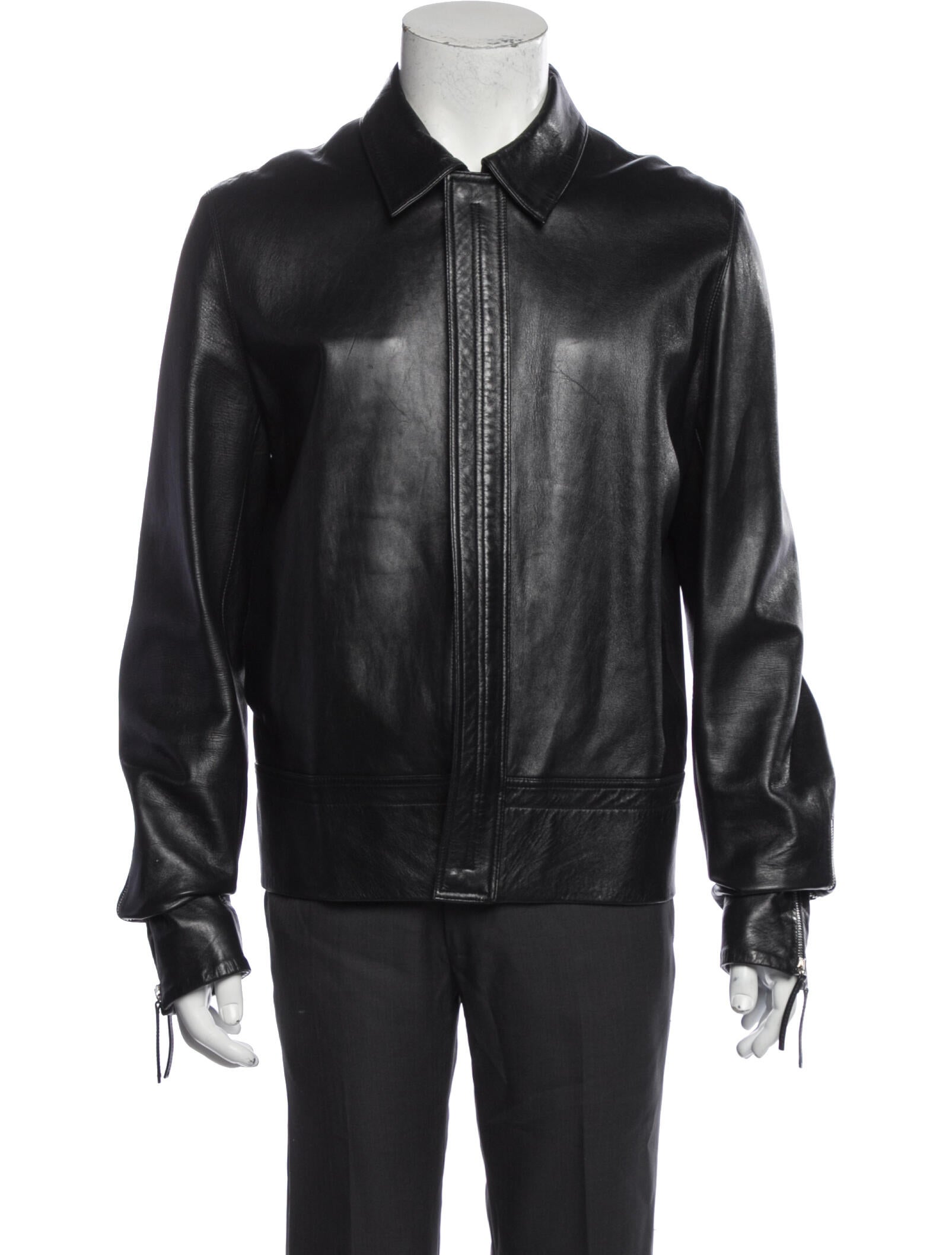 Dior Homme 2002 'Reflexion' Moto Jacket - Black Outerwear, Clothing ...