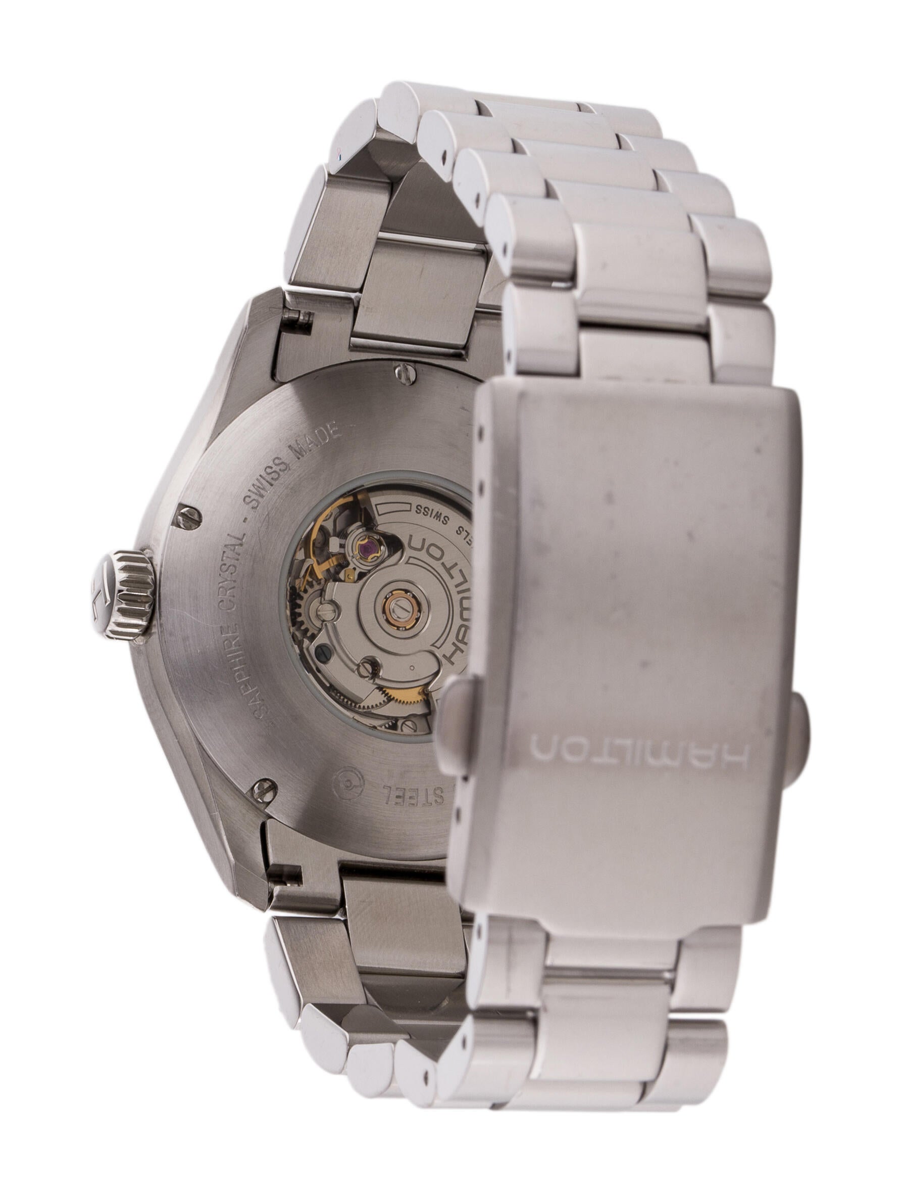 Hamilton Khaki Officer Auto Watch - H703650 // H70365133 | The RealReal