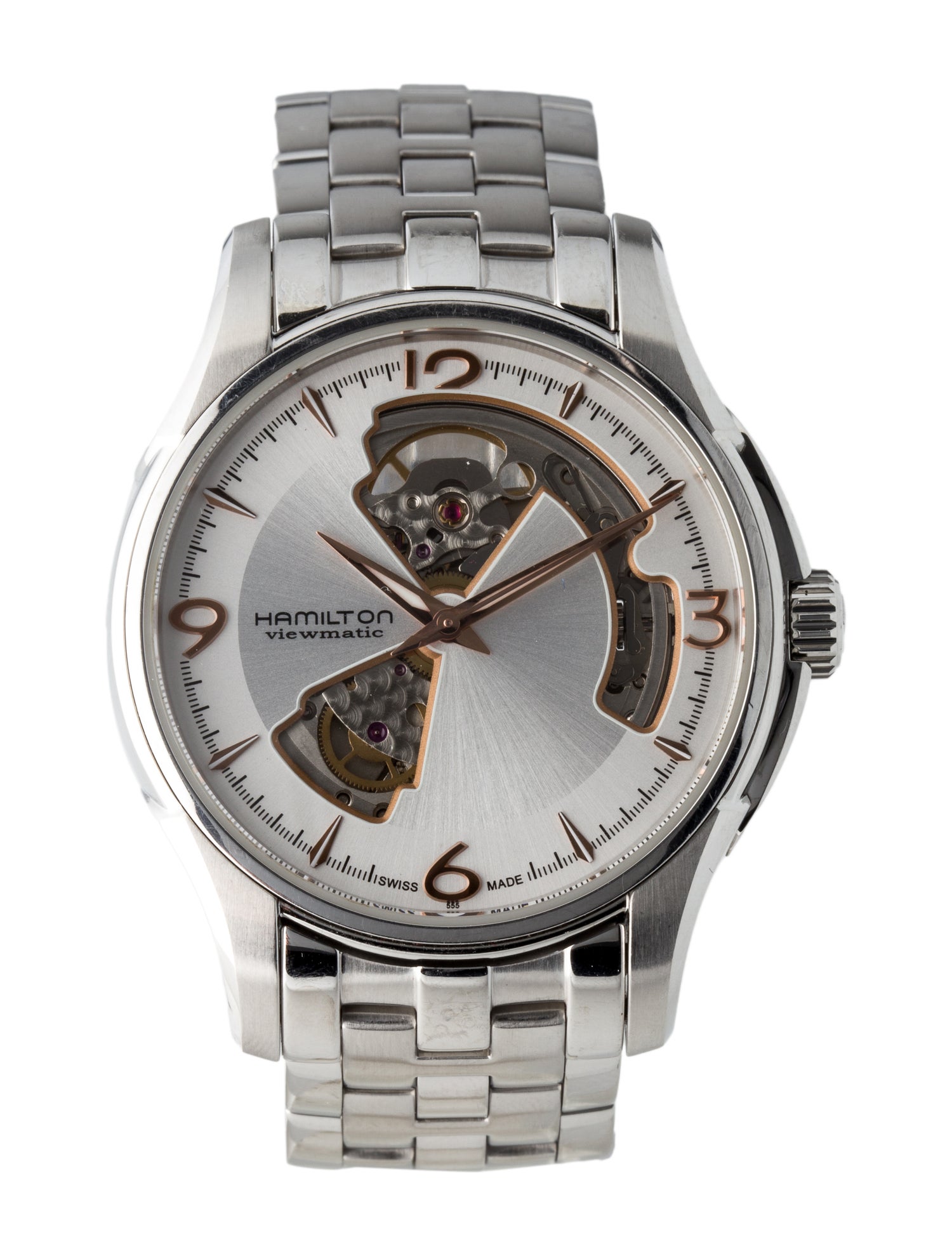 Hamilton Jazzmaster Open Heart Auto Watch - H325650 | The RealReal