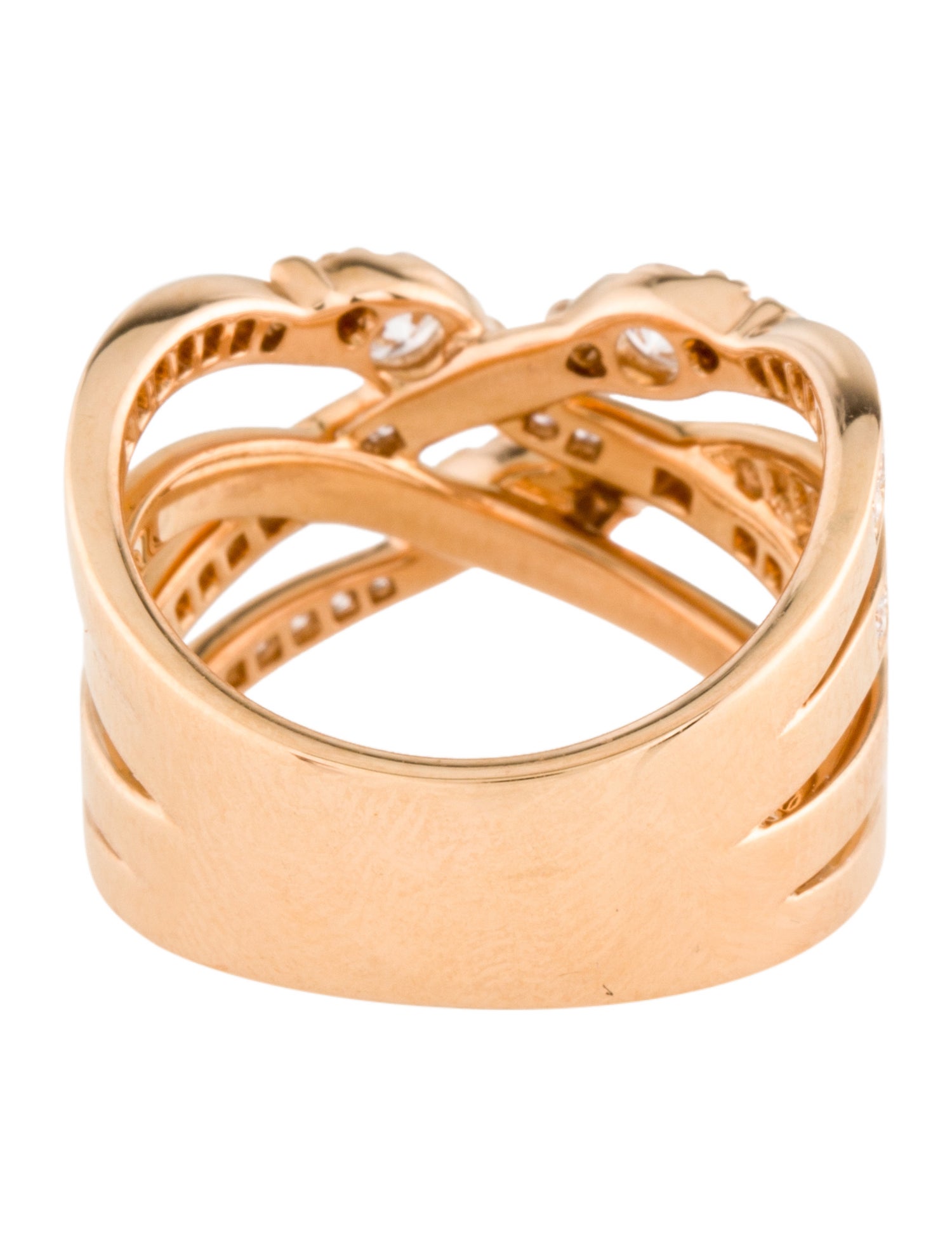 Hearts on Fire 18K Diamond Aerial Right Hand Band Ring - Band, Rings ...