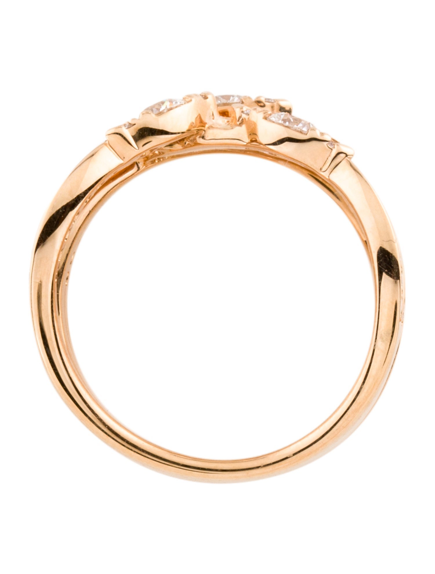 Hearts on Fire 18K Diamond Aerial Right Hand Band Ring - Band, Rings ...