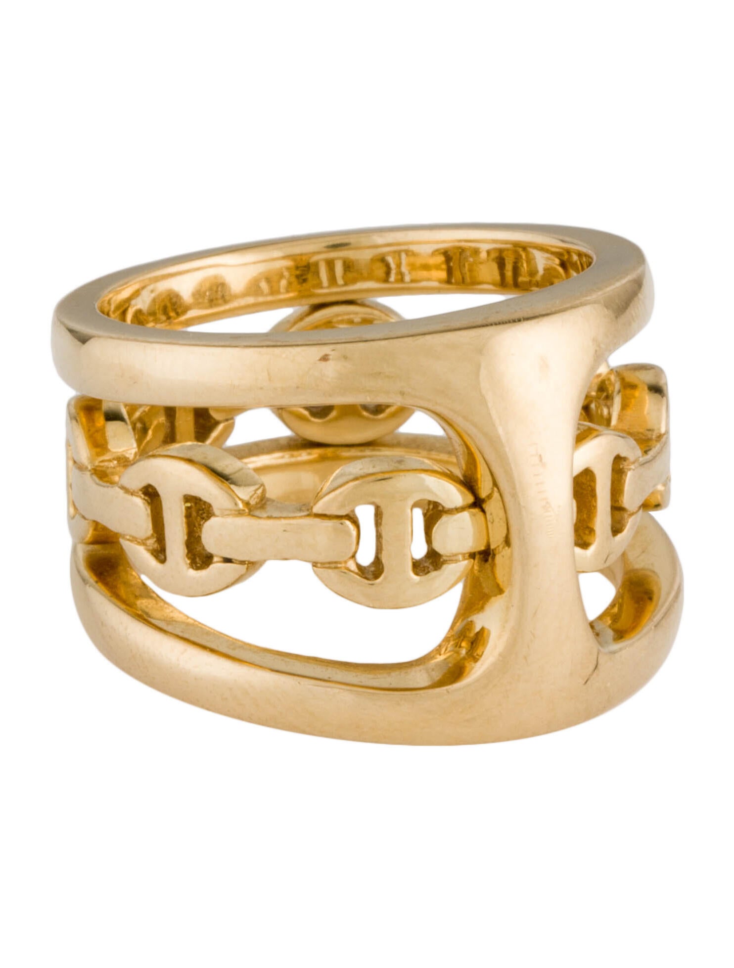Hoorsenbuhs 18K Phantom Clique Ring - 18K Yellow Gold Band, Rings ...
