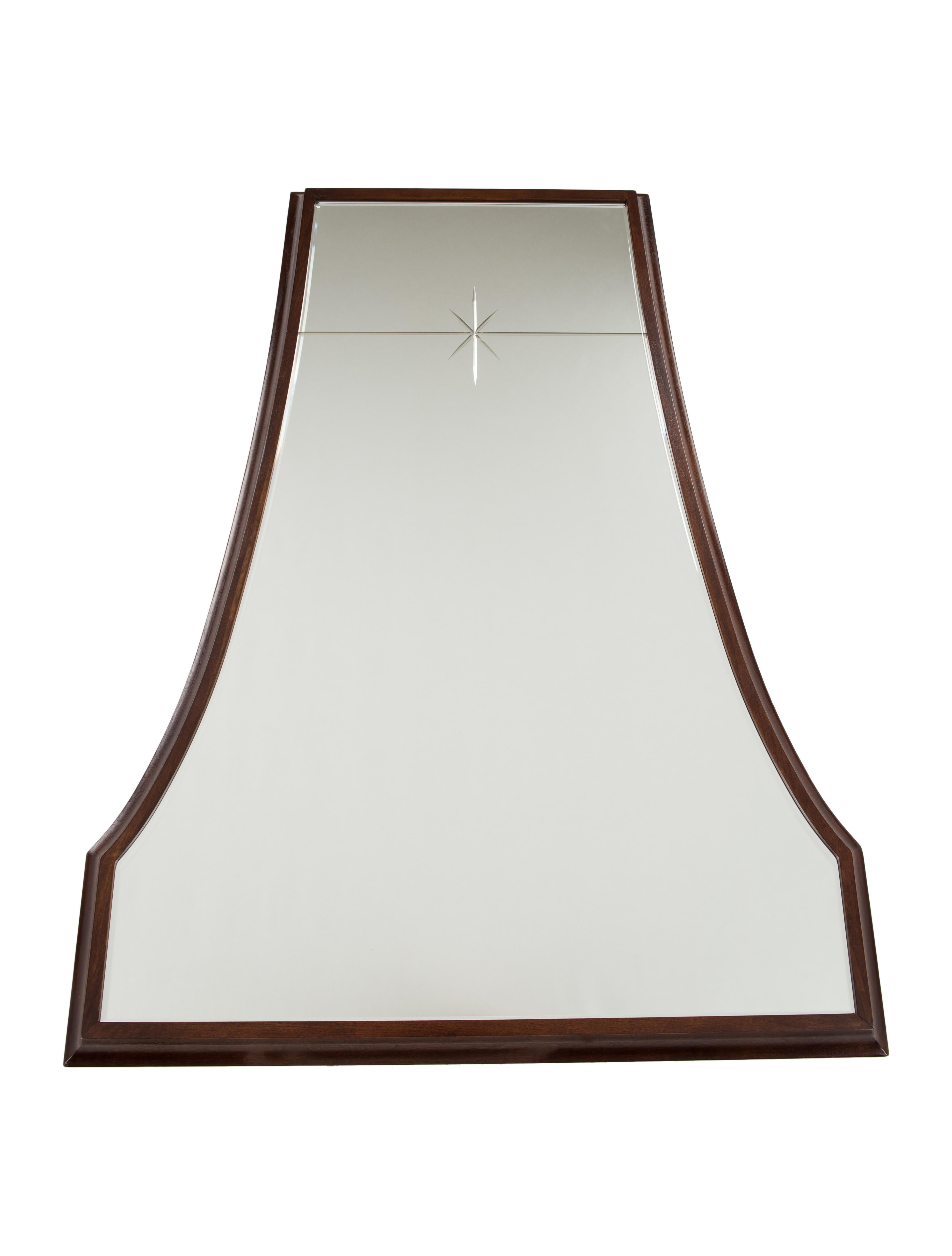 Henredon Barbara Barry Super Starlight Wall Mirror - Brown Mirrors ...